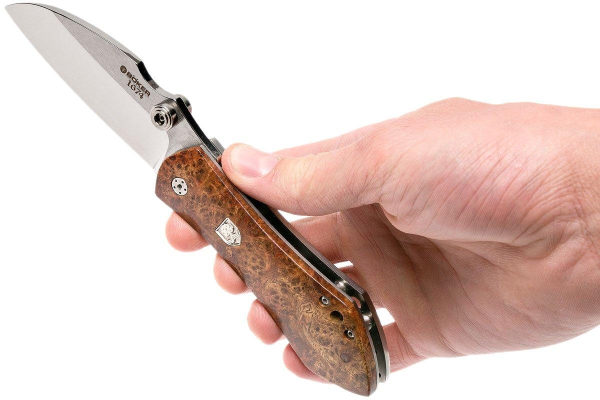 Böker Anso 1674 Limited Edition 110120 pocket knife, Jens Anso design ...