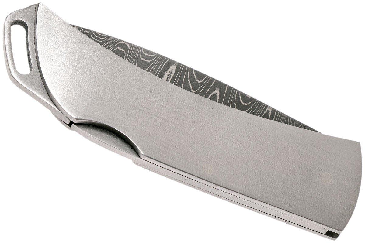 Böker Pocket Key Damascus 111017DAM key chain pocket knife ...