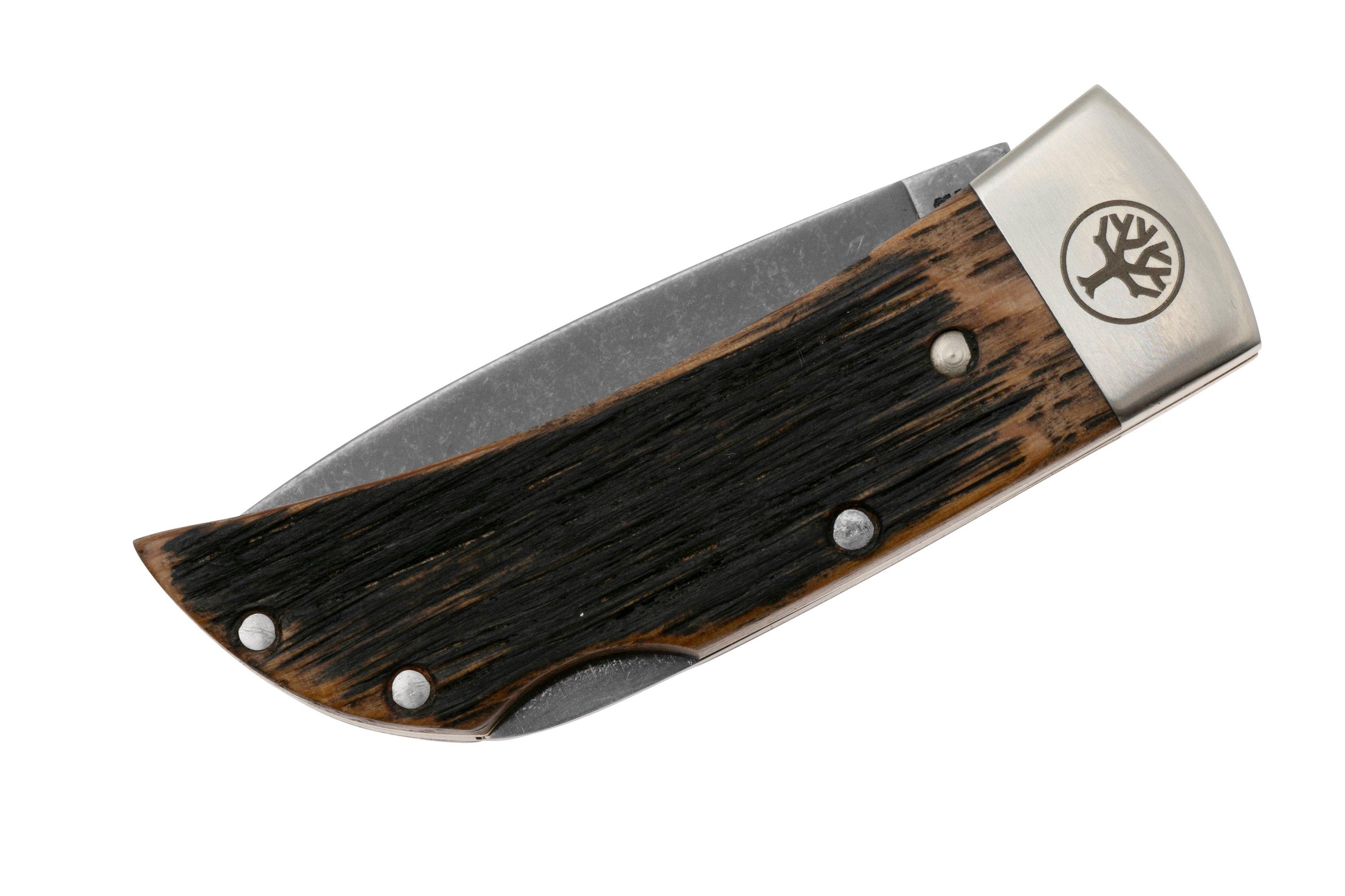Böker Pocket 111054 Oak Beer Barrel, Dark Stonewash, coltello da tasca ...
