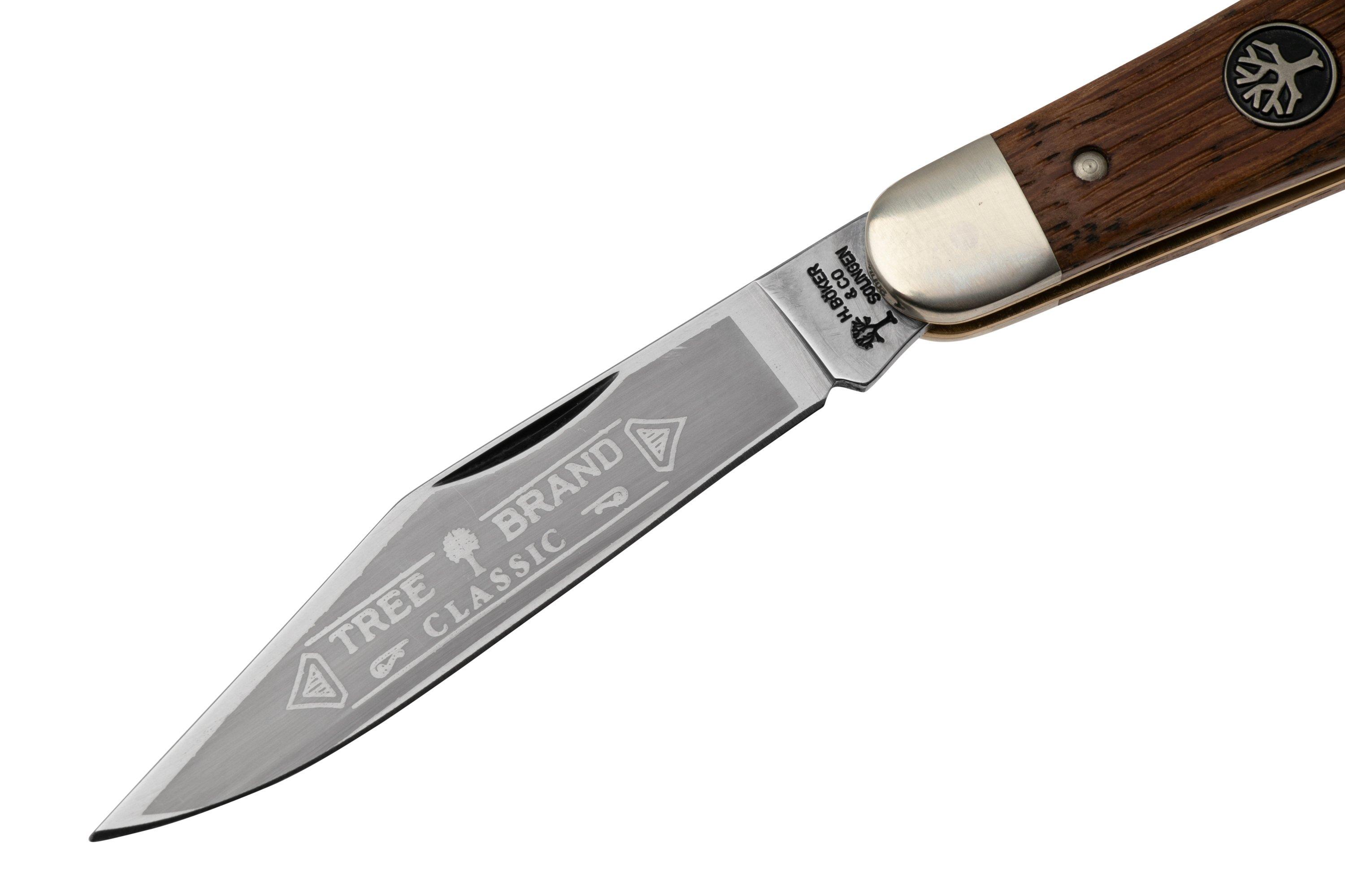 Böker Stockman Oak Beer Barrel 111057 pocket knife | Advantageously ...