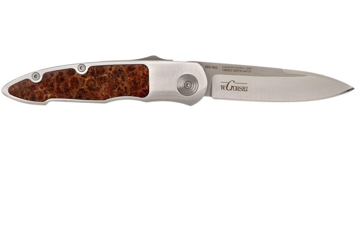 Böker Merlin 1674 Limited Edition 111621 pocket knife, Wilfried Gorski ...