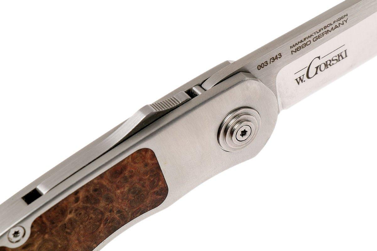 Böker Merlin 1674 Limited Edition 111621 pocket knife, Wilfried Gorski ...