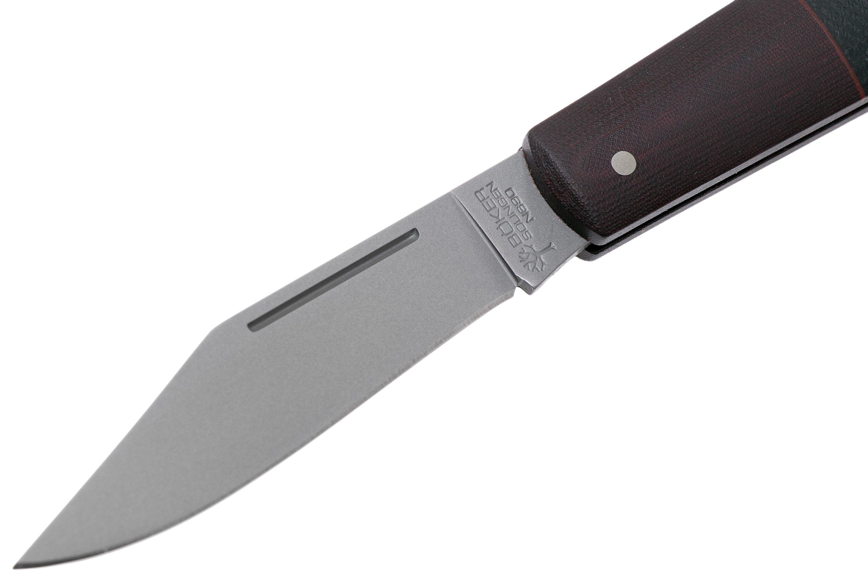 Böker Barlow Integral Black Canvas Micarta 111943 Taschenmesser | Günstiger shoppen bei ...