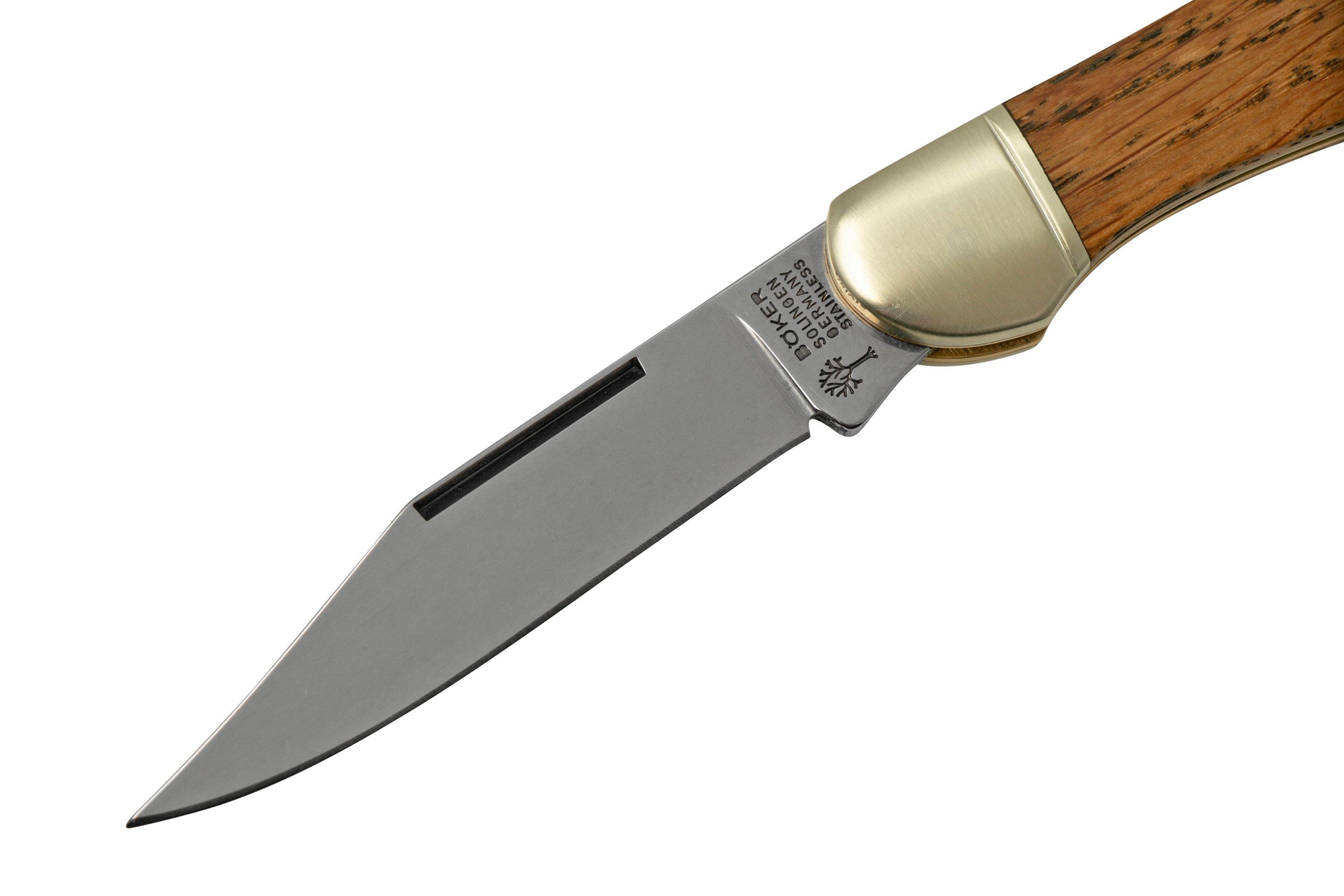 Böker Copperhead Oak 114002 pocket knife | Advantageously shopping at ...