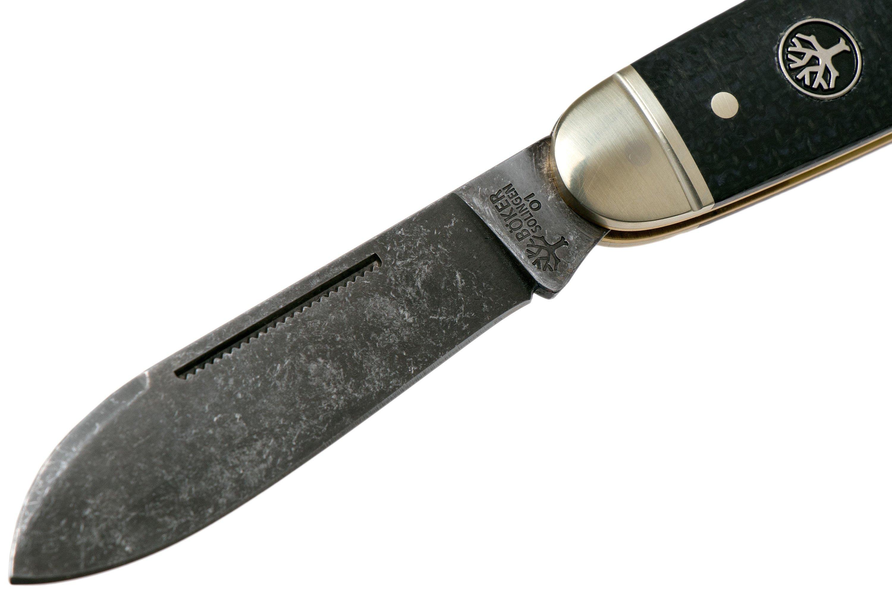 Böker Club Knife Jute Micarta 114909 navalha | Compras vantajosas em ...