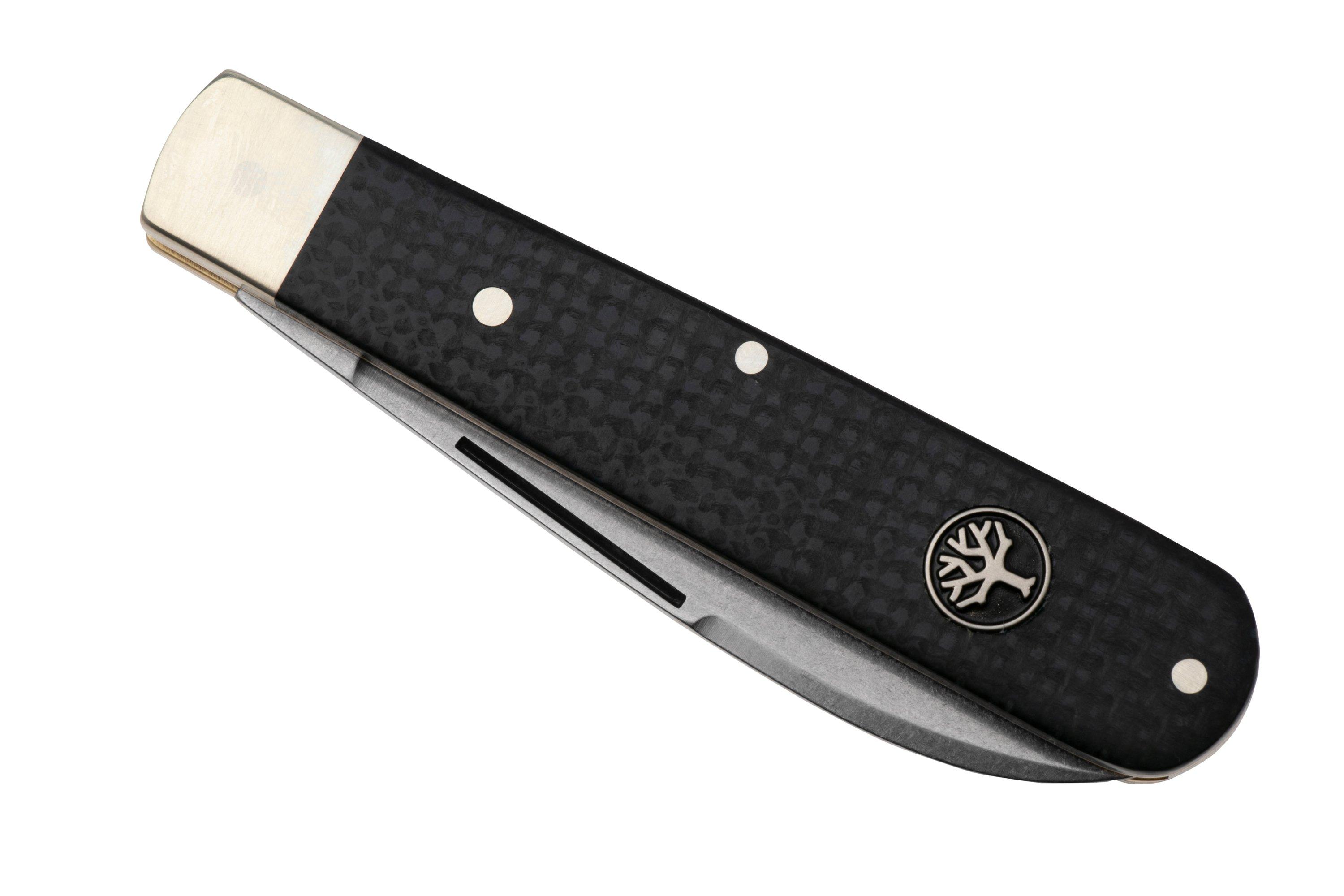 Böker Barlow Prime Black Jute Micarta 114943, pocket knife ...