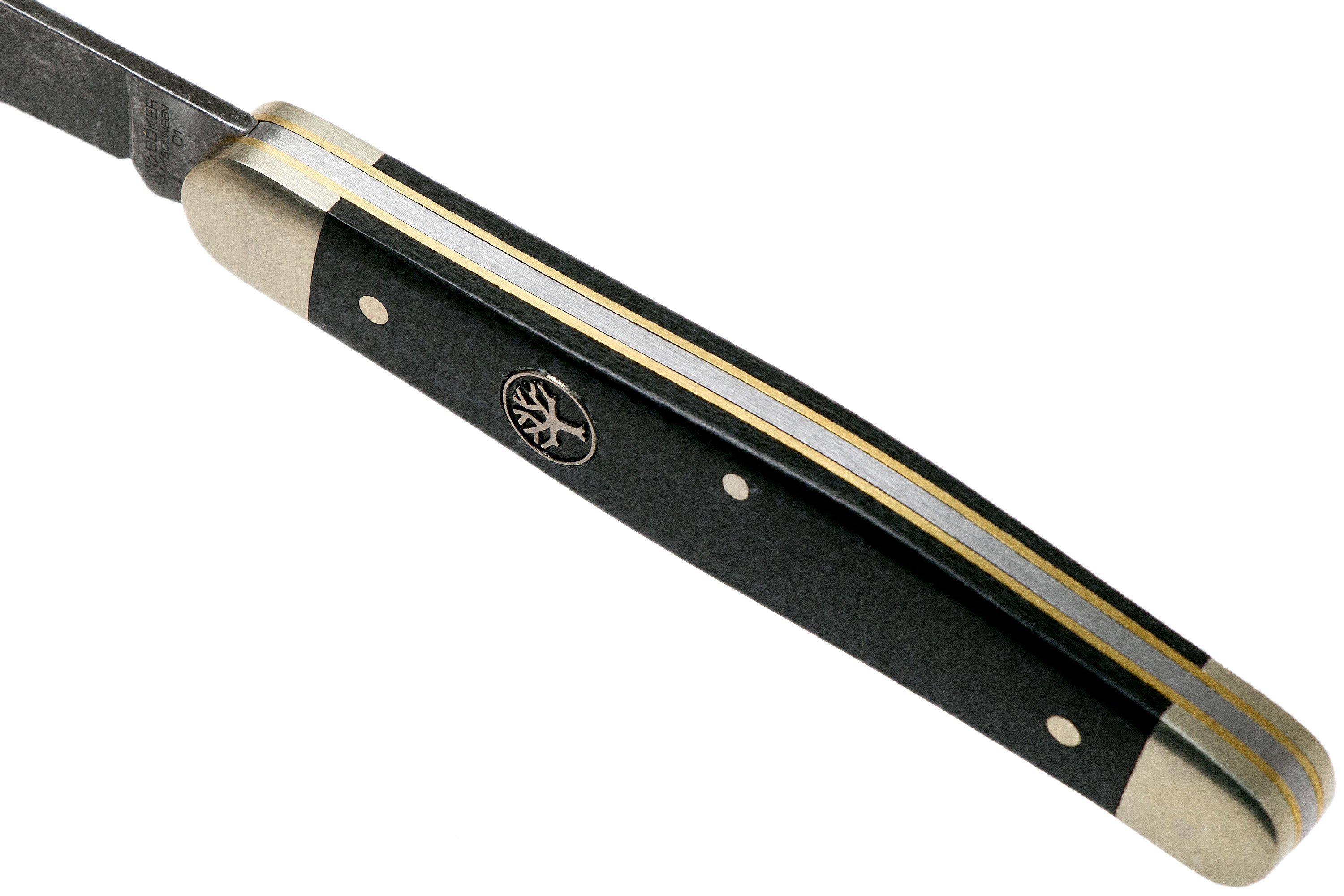Böker Stockman Jute Micarta 114985 slipjoint pocket knife ...