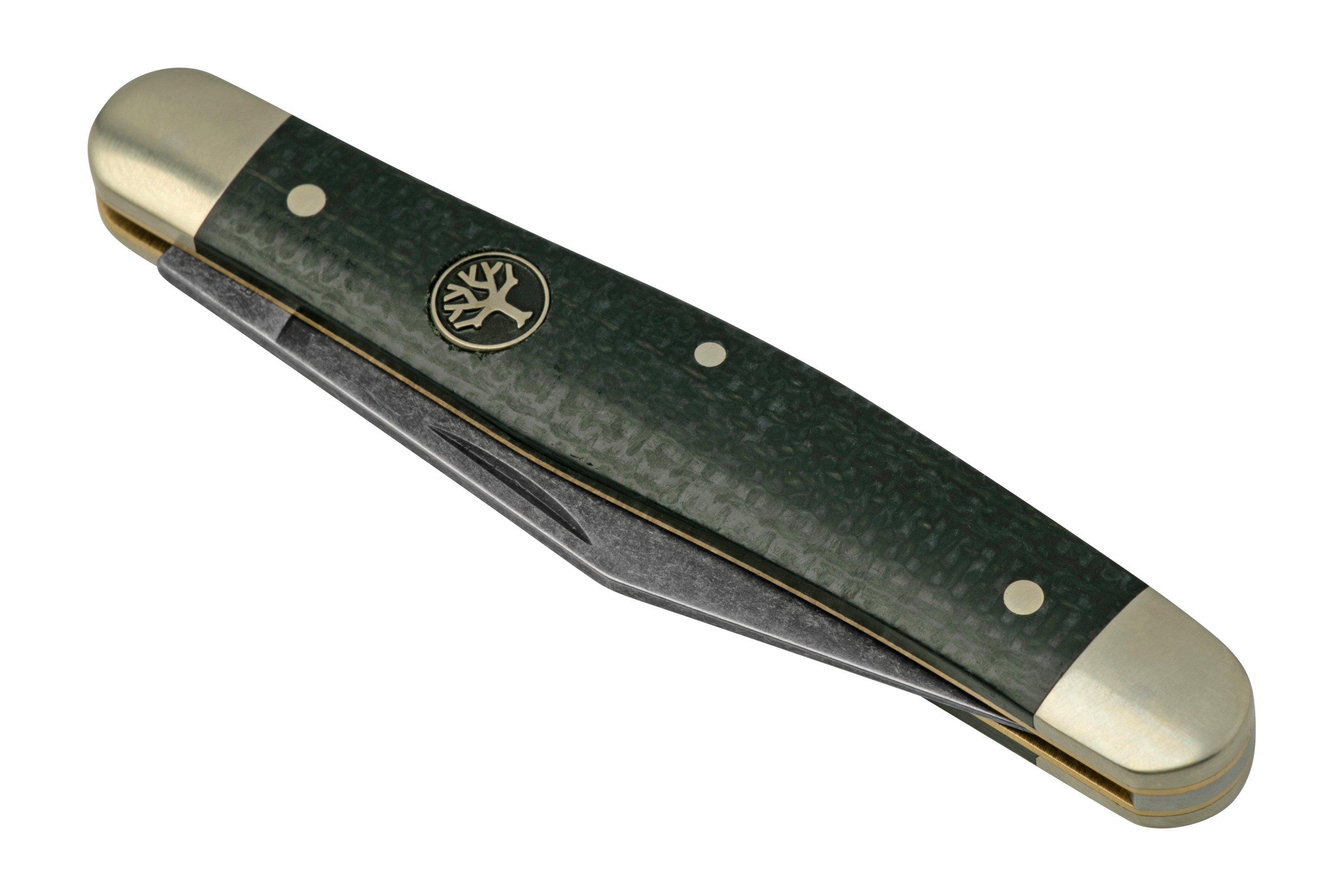 Böker Stockman Jute Micarta, O1 114986 pocket knife | Advantageously ...