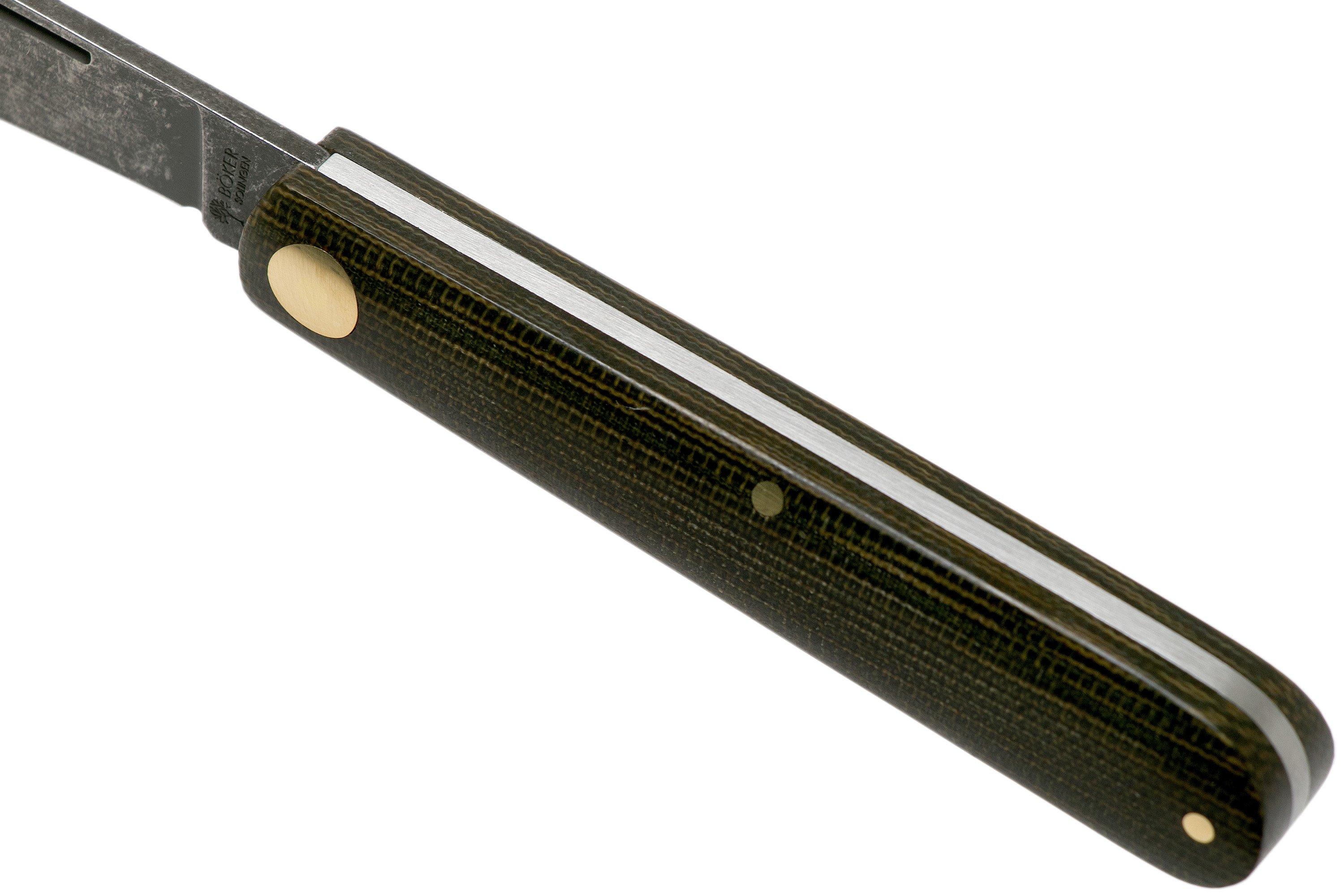 Böker Barlow Prime EDC Green 115942 pocket knife | Advantageously shopping at Knivesandtools.dk