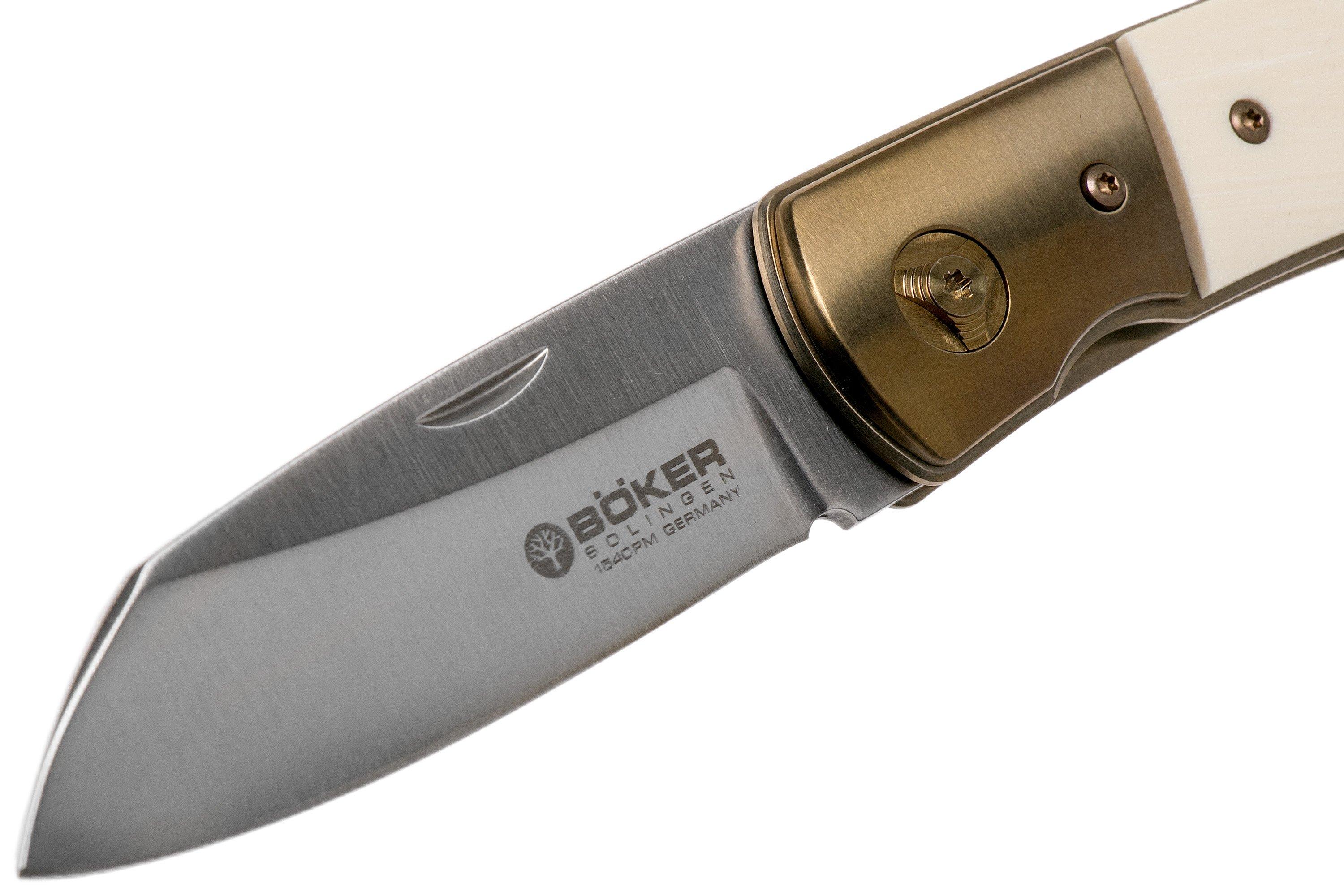 Böker Model 10 Elforyn 116653 pocket knife, Les Voorhies design ...
