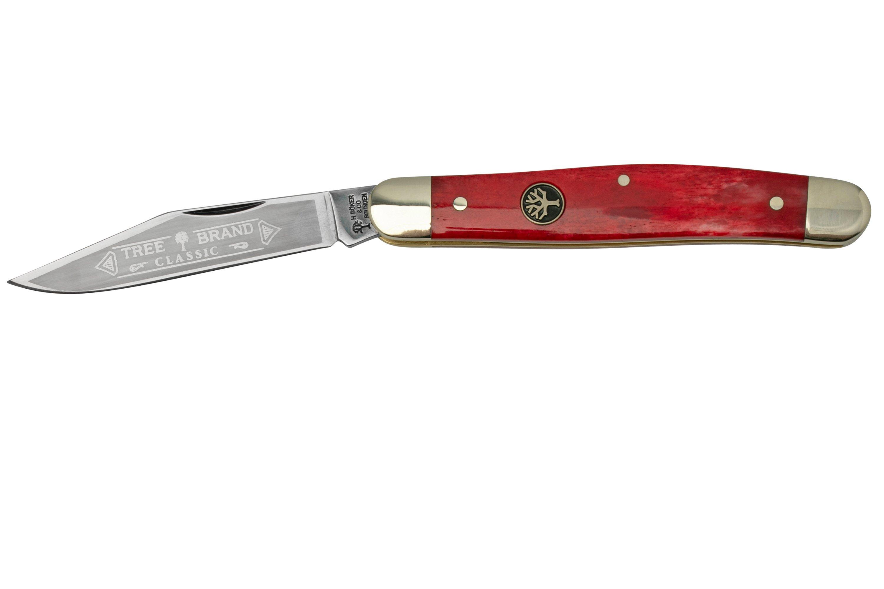 Böker Stockman Red Bone 117579 pocket knife | Advantageously shopping at Knivesandtools.com