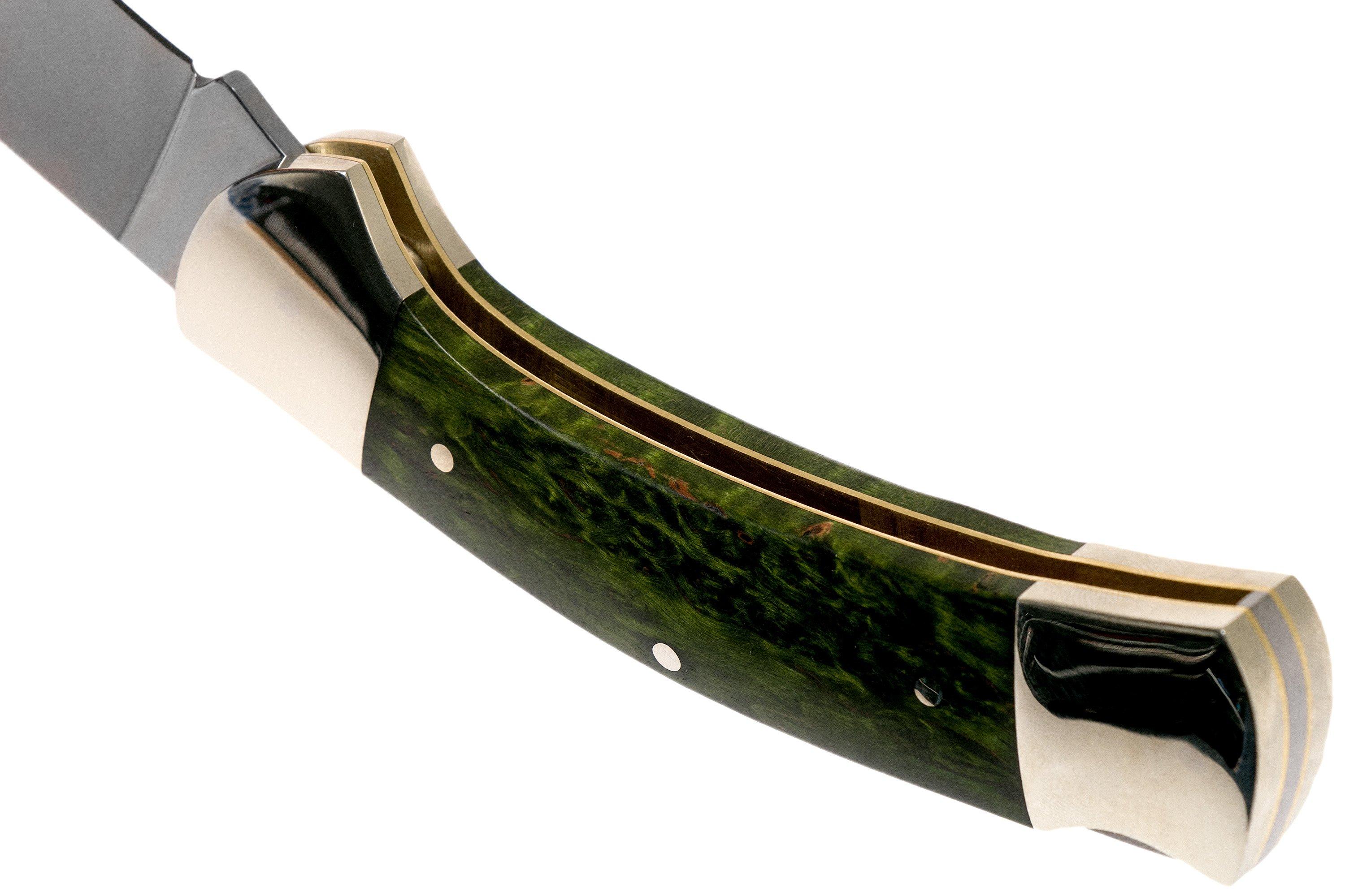 Böker 3000 Curly Birch Jade Green 118000 gentleman's knife ...