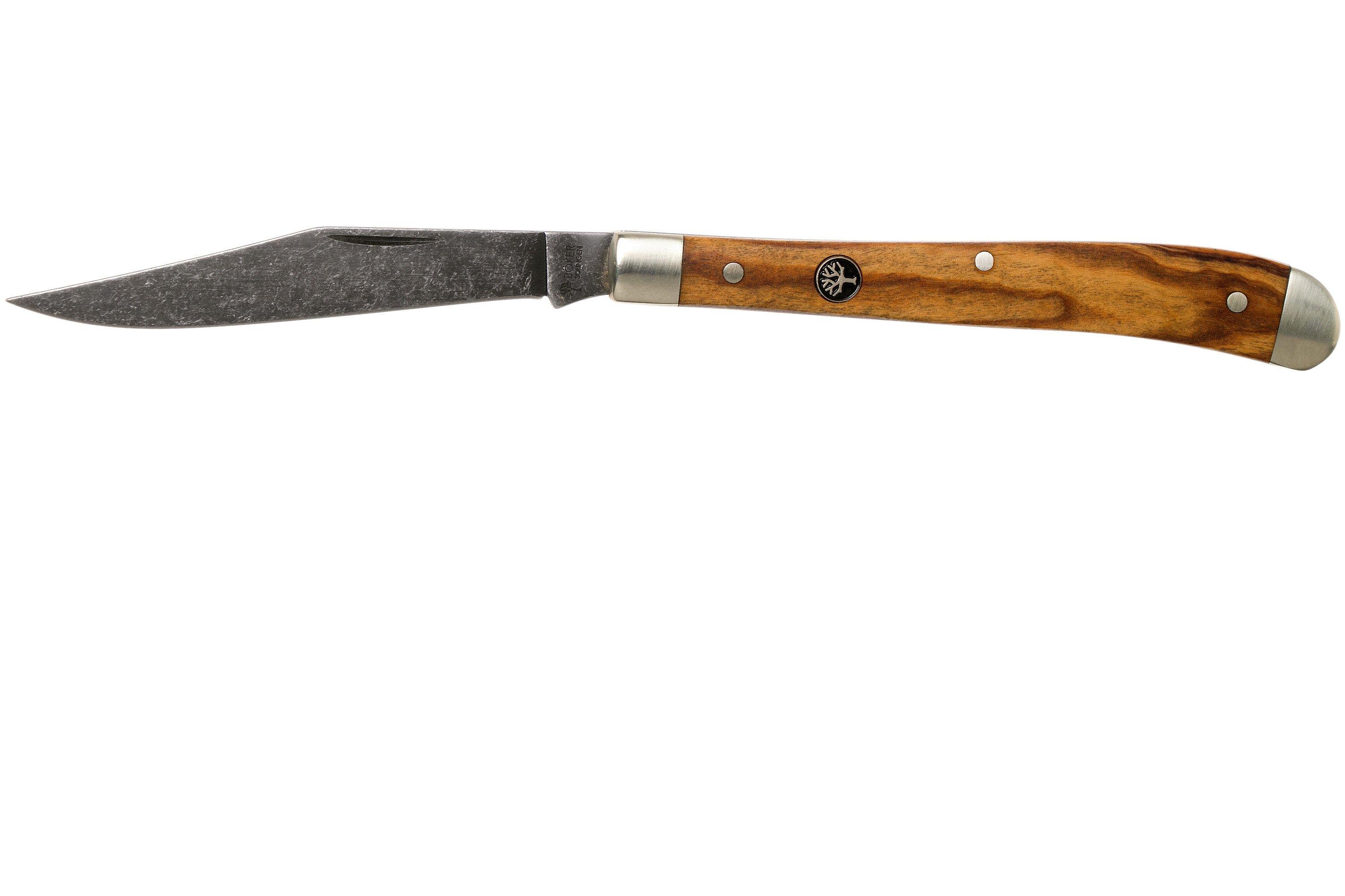 Böker Delicate Acid Olive 119957 pocket knife | Advantageously shopping ...