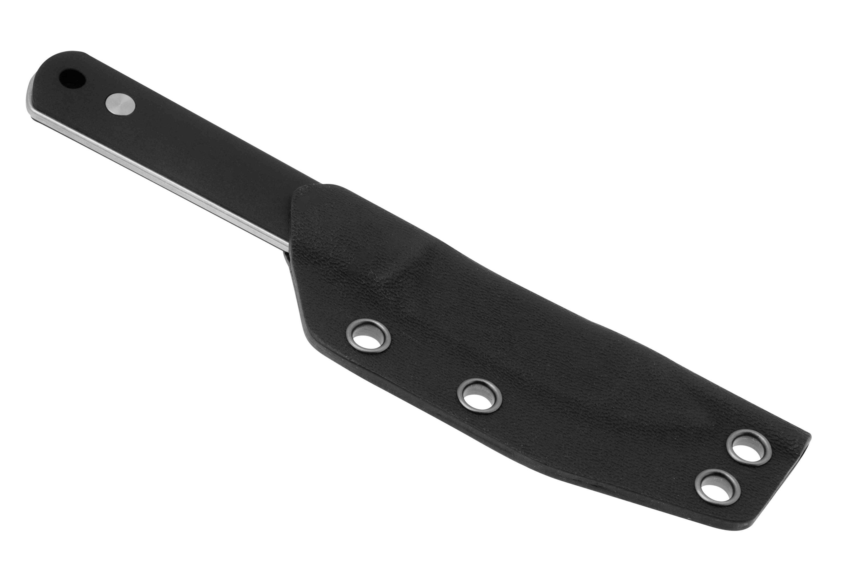 Böker BFF Packlite 120749 Black Richlite, fixed knife, Lucas Burnley ...