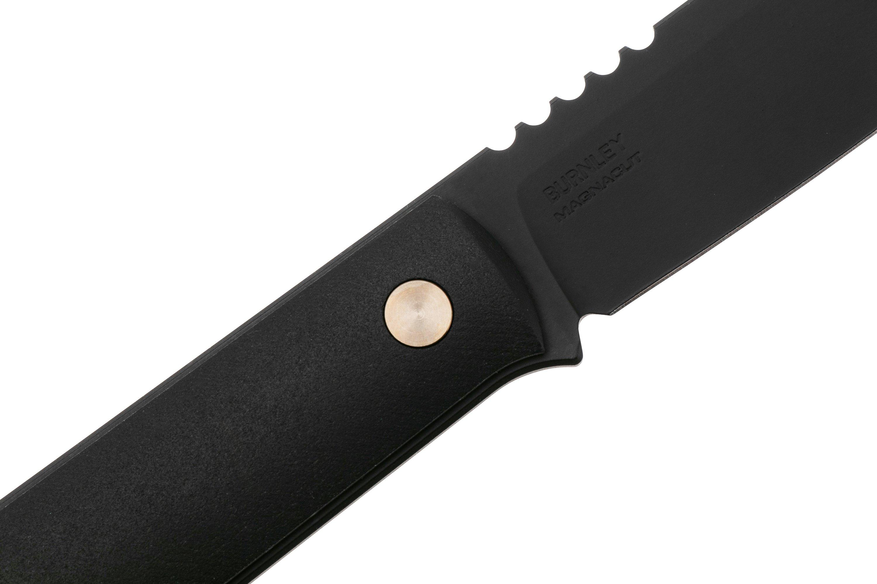 Böker BFF Packlite 120751 Allblack Stargaze, fixed knife, Lucas Burnley ...
