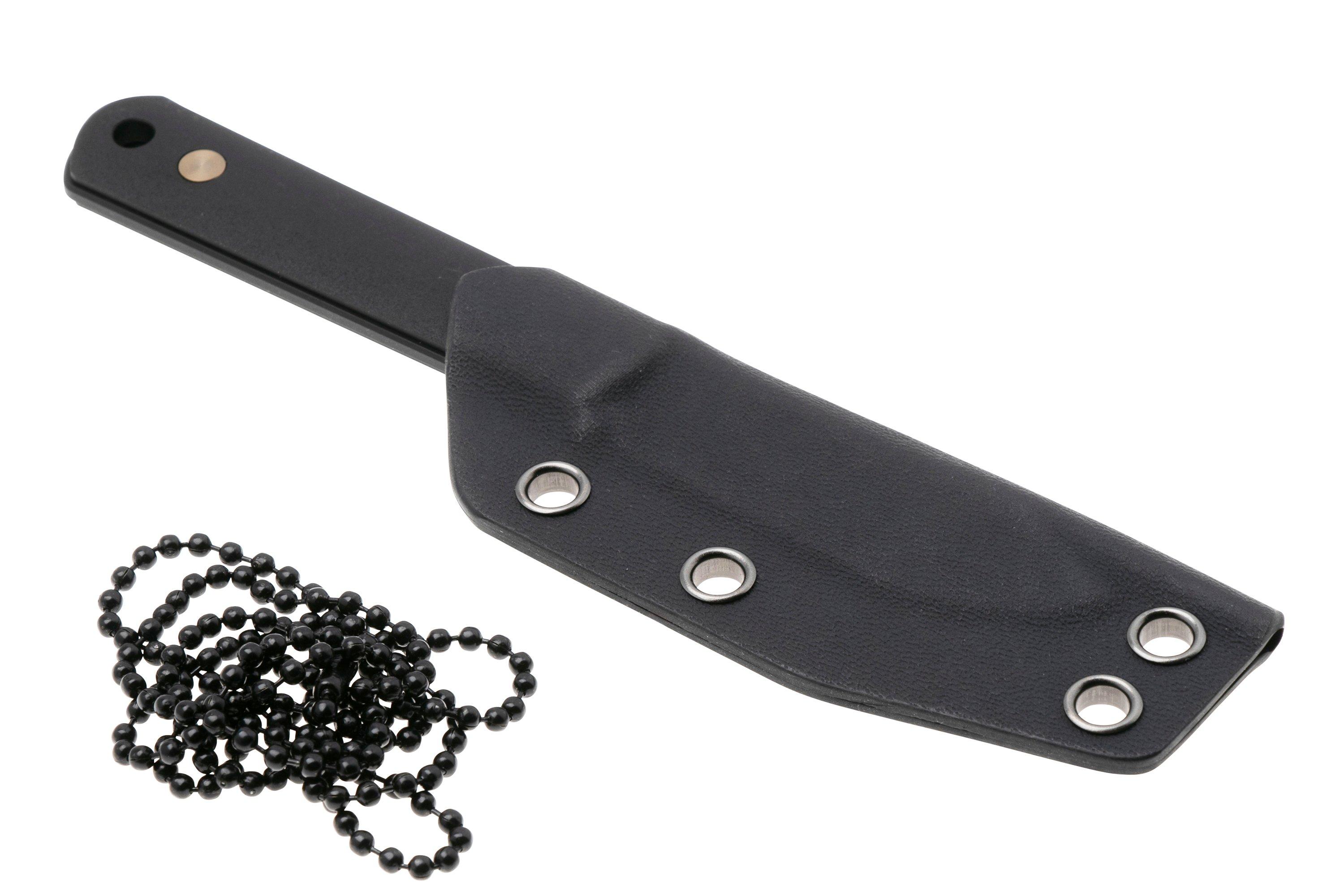 Böker BFF Packlite 120751 Allblack Stargaze, fixed knife, Lucas Burnley ...