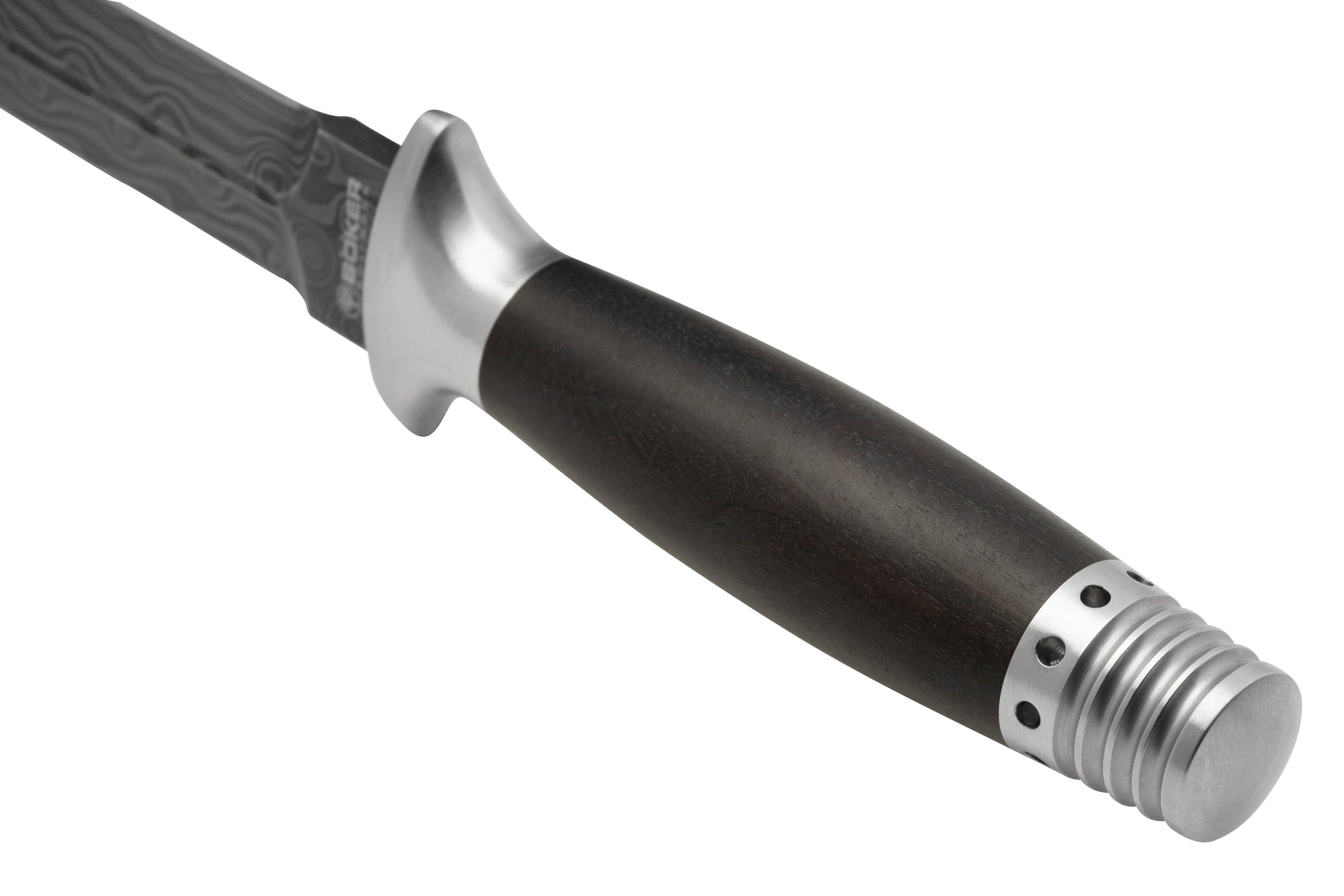 Böker Manufaktur MG-42 dolk, Chad Nichols Damast, 121506DAM vaststaand ...