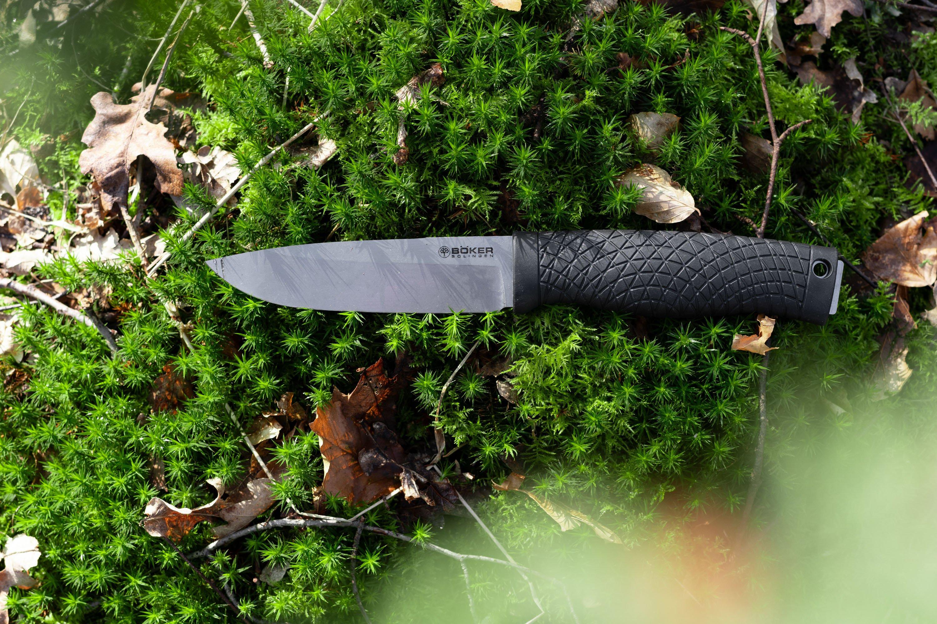 Böker Bronco Basic 121508 bushcraft knife, without firesteel | Advantageously shopping at ...