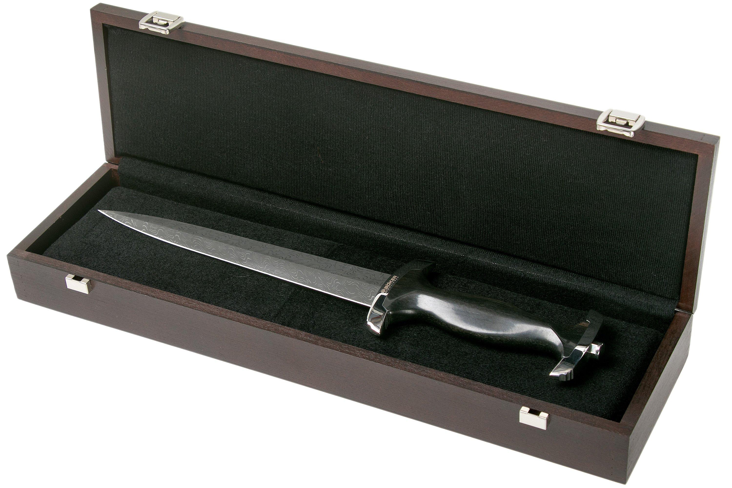 Böker Manufaktur Swiss Dagger Mosaic Damascus 121552DAM Limited Edition ...