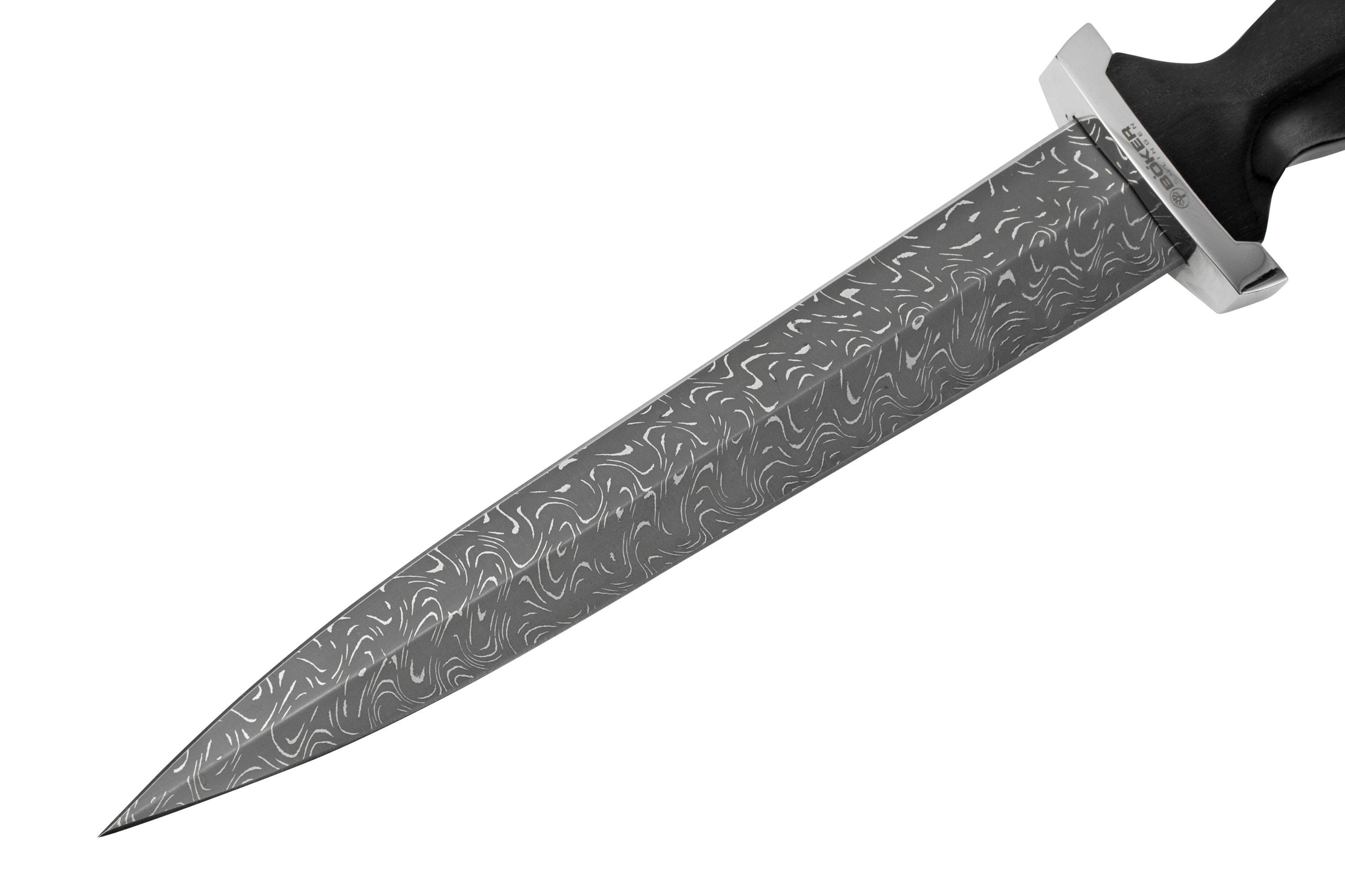 Böker Manufaktur Swiss Dagger Mosaic Damascus 121554DAM Limited Edition ...
