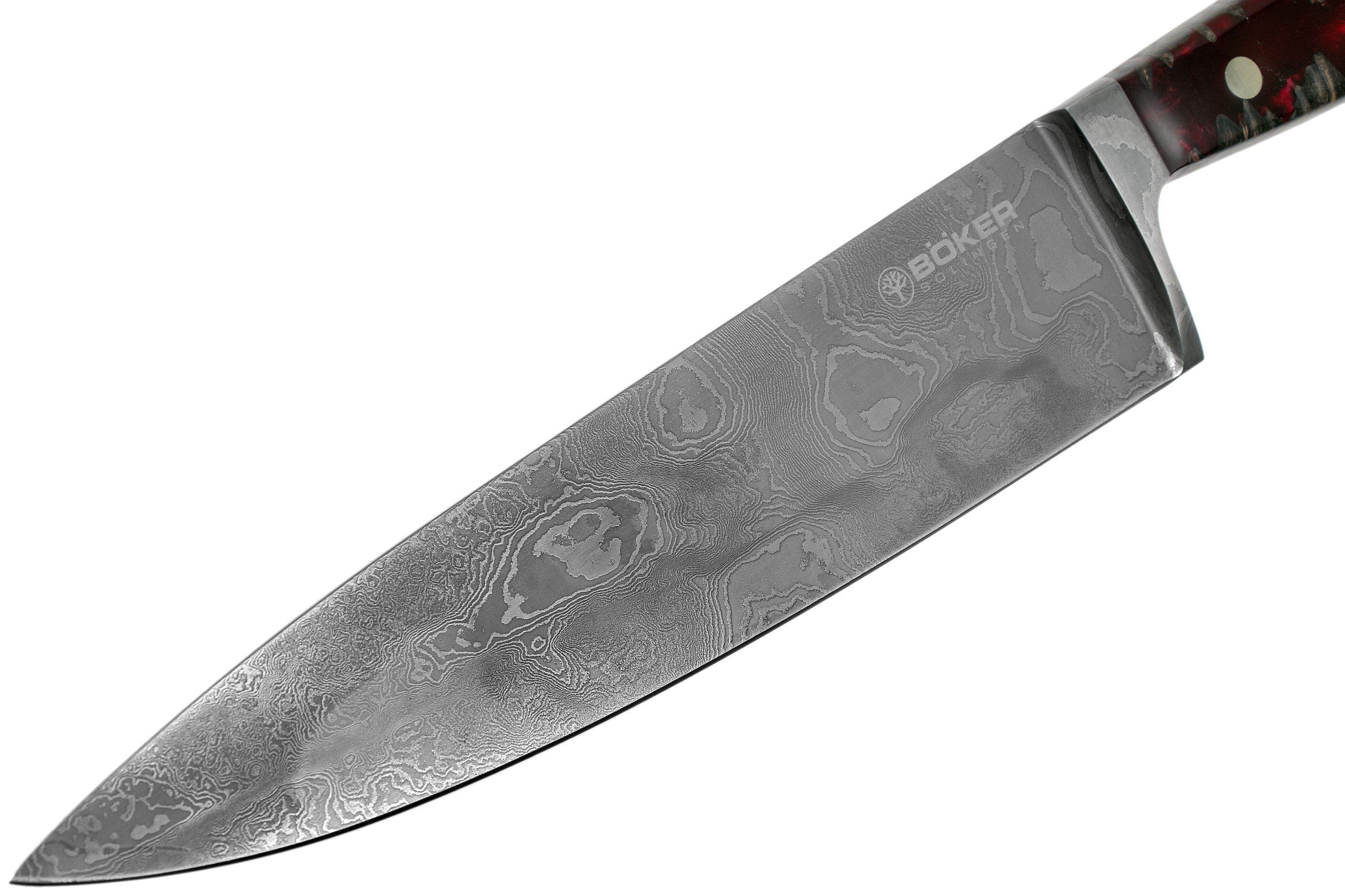 Böker River Damascus chef's knife, 133413DAM | Advantageously shopping ...