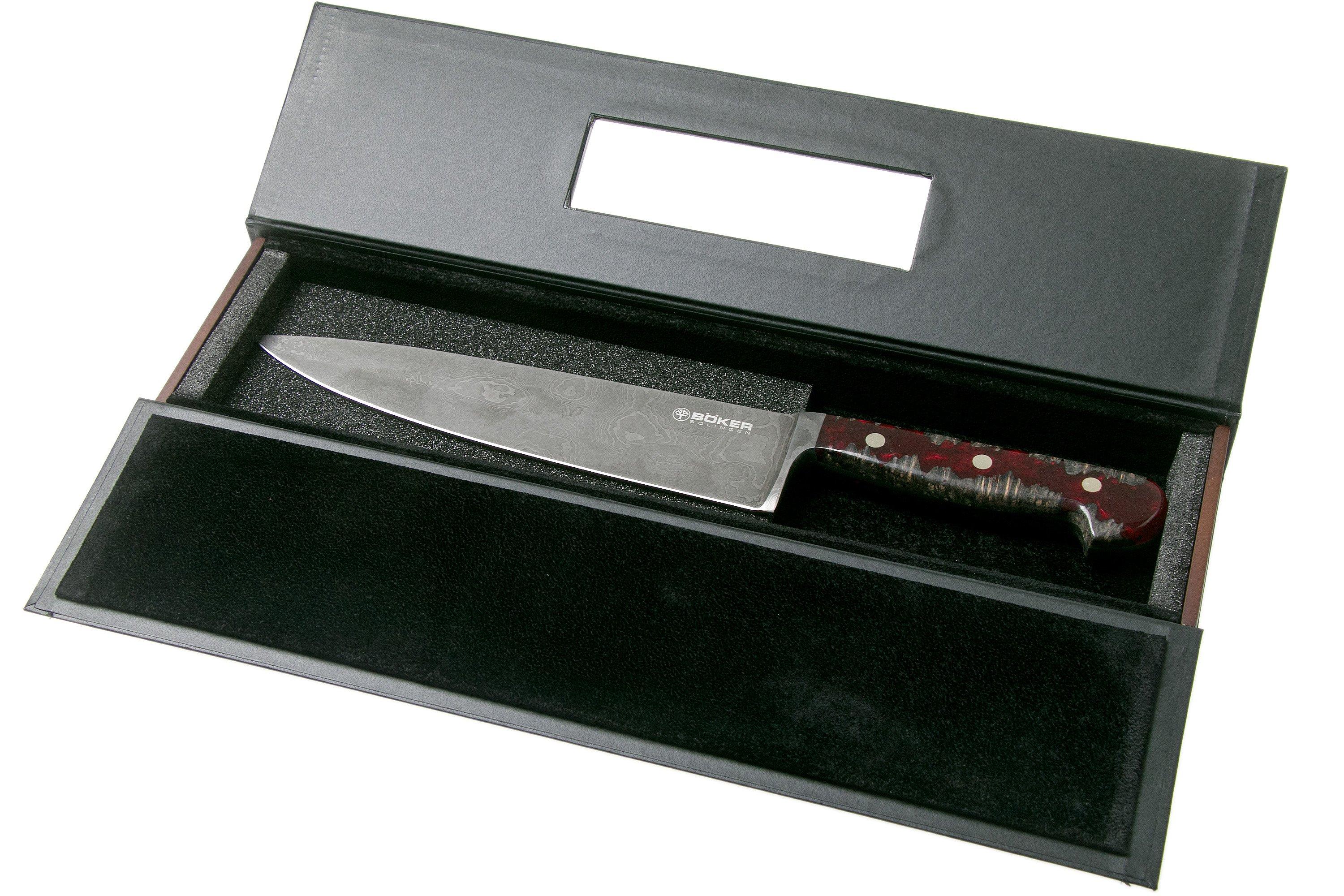 Böker River Damascus chef's knife, 133413DAM | Advantageously shopping ...