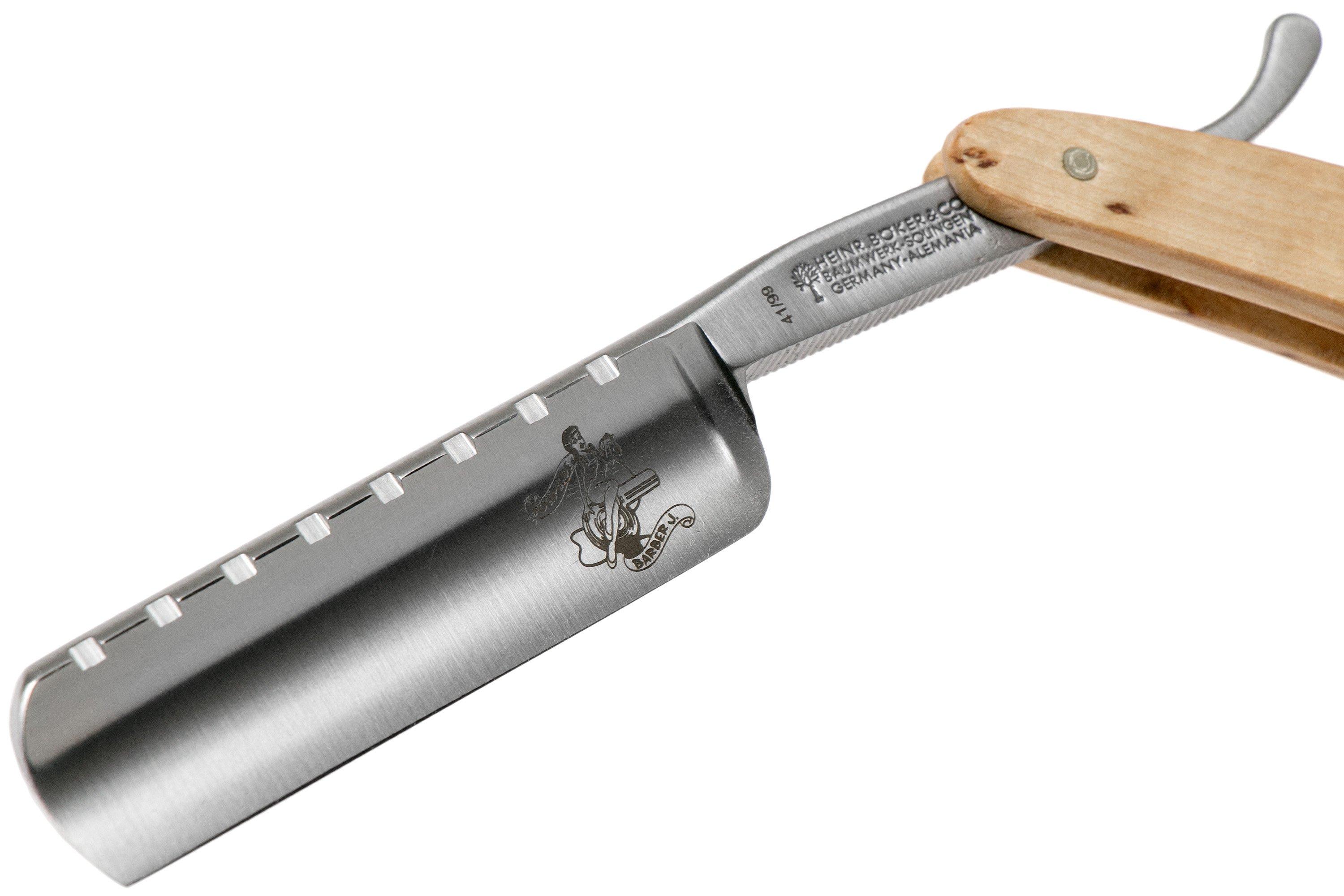 Böker Manufaktur Barber-J Limited Edition 140208 straight razor ...