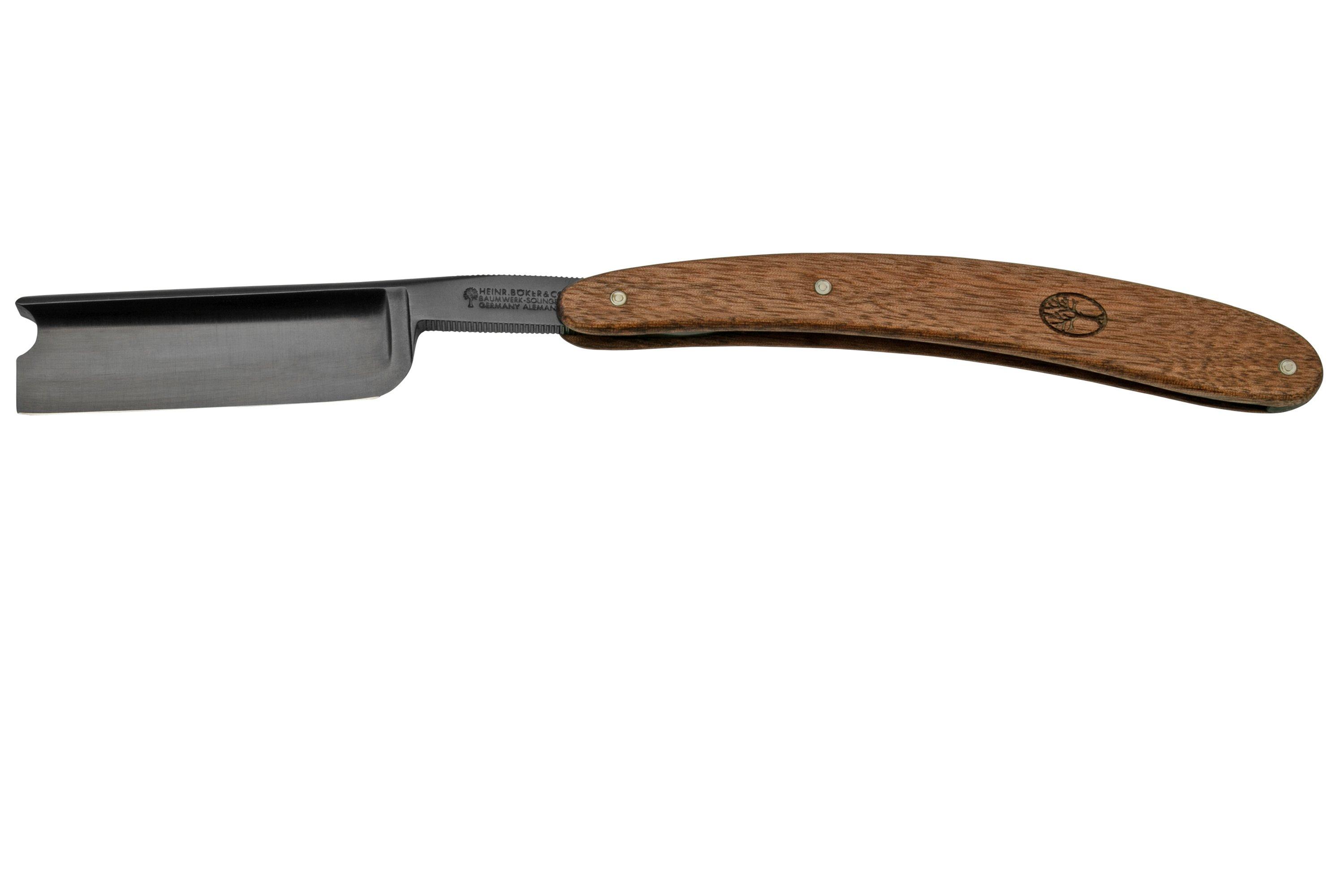 Böker Walnut Barber's Notch 140306 Rasiermesser | Günstiger shoppen bei ...