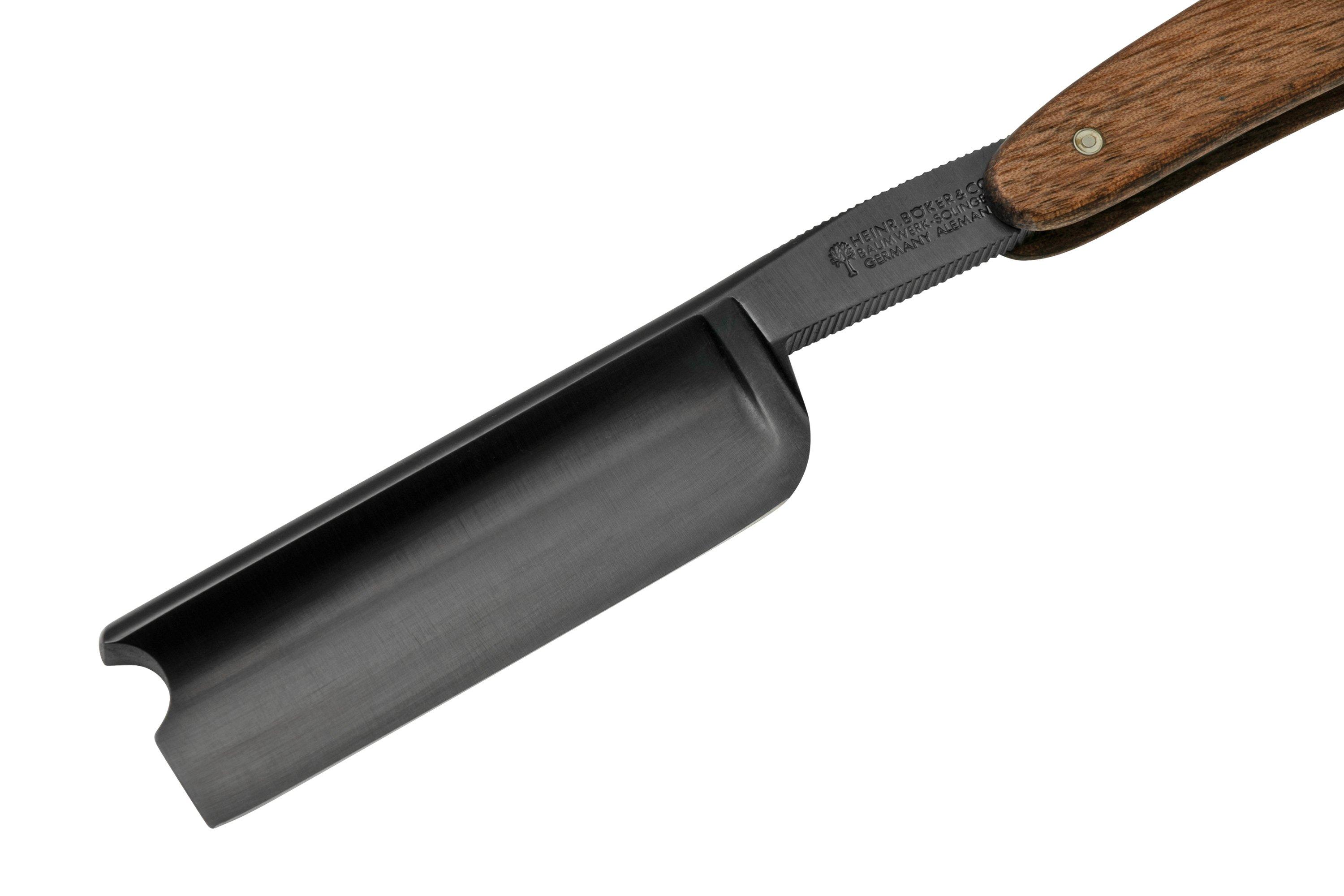 Böker Walnut Barber's Notch 140306 rasoir coupe-choux | Achetez à prix ...