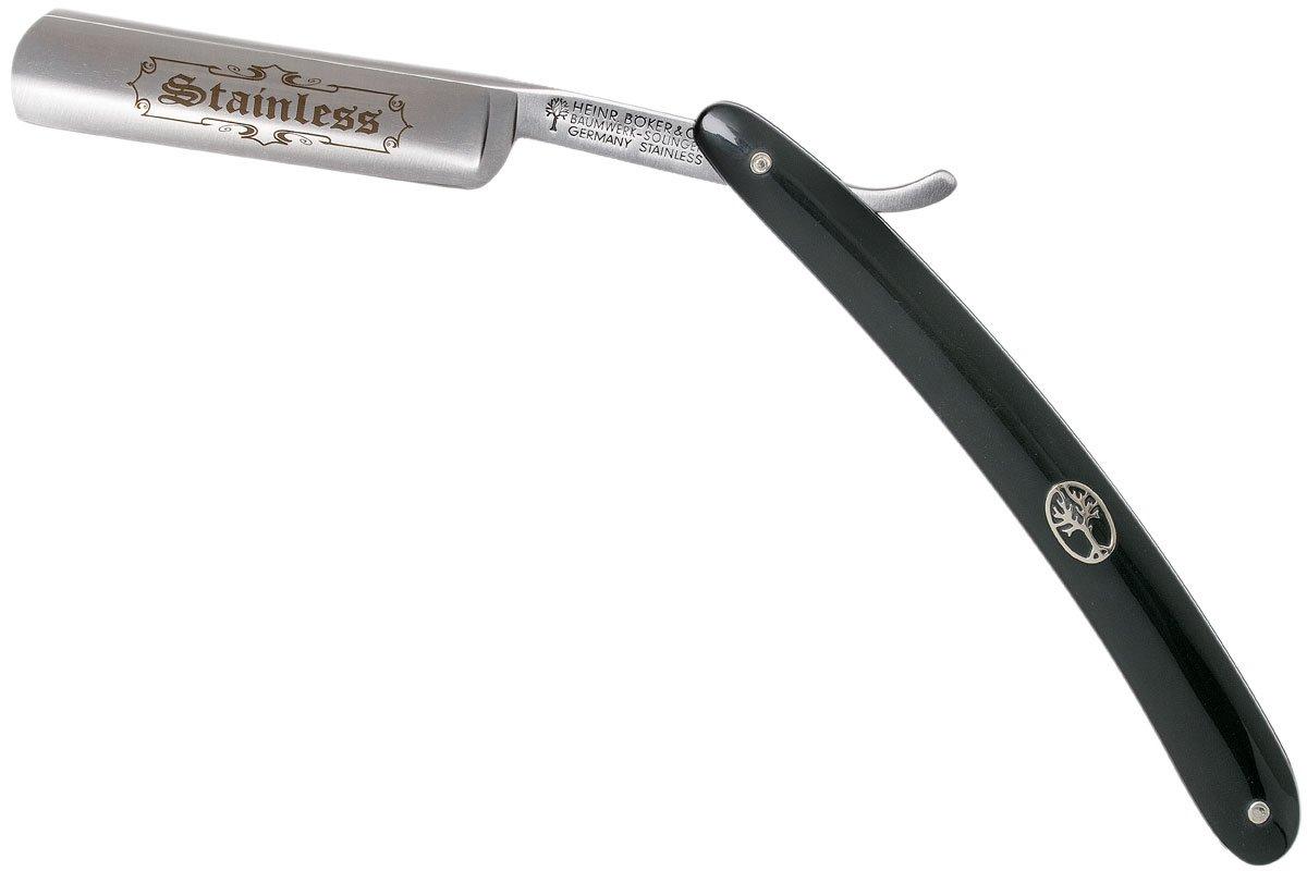 Böker Manufaktur Stainless 5/8" open scheermes 140540 | Voordelig kopen ...