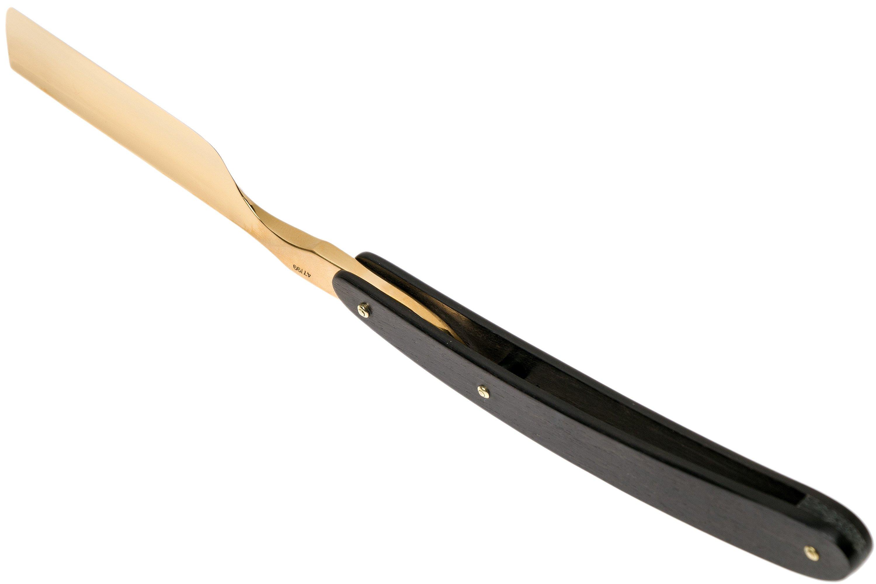 Böker Golden Reuzel Razor Axe straight razor 40542 Limited Edition ...