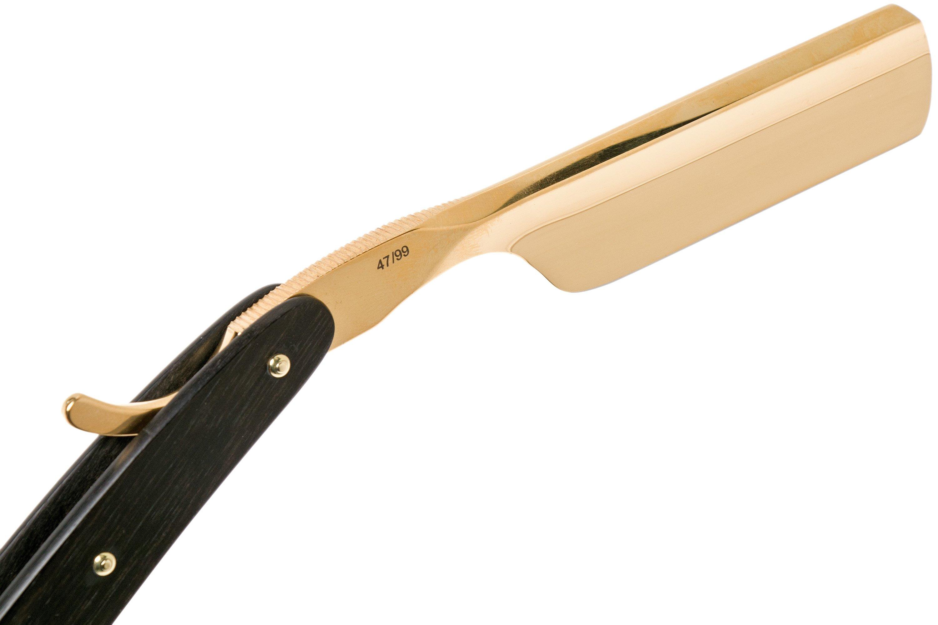 Böker Golden Reuzel Razor Axe straight razor 40542 Limited Edition ...