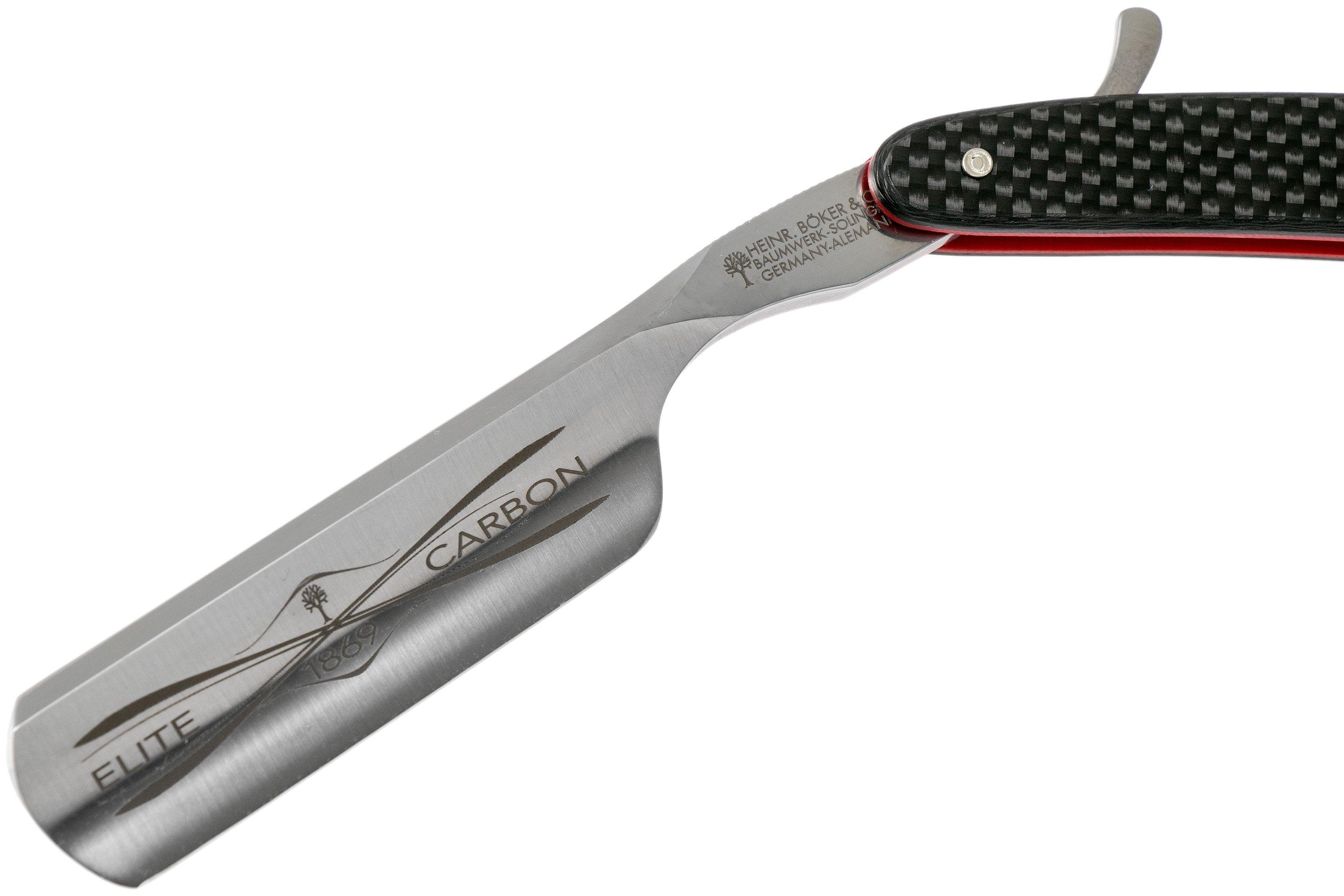 Böker Manufaktur Elite Carbon 3.0 navaja de afeitar 140544 | Compras ...