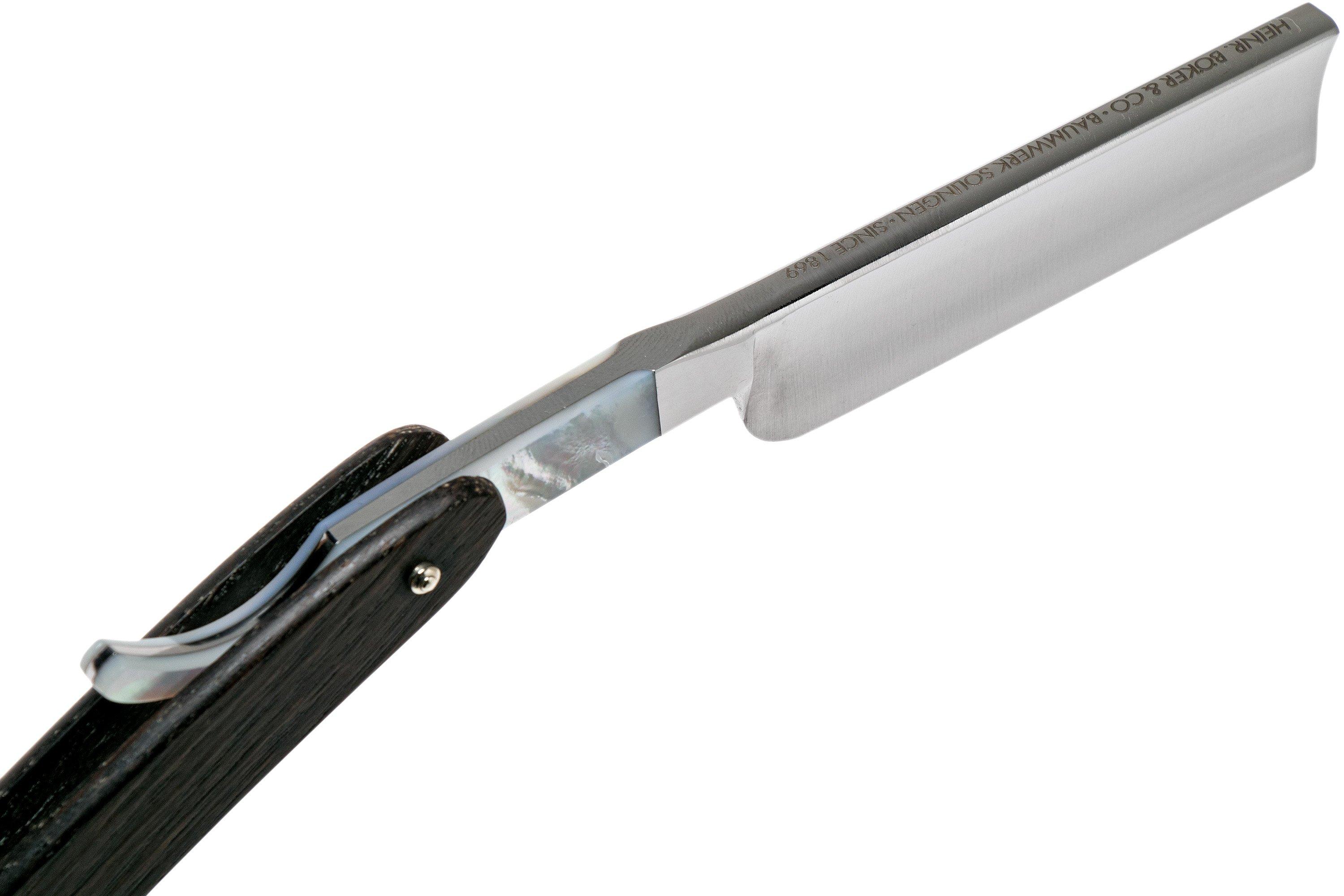 Böker Manufaktur Pearl Scale Tang straight razor 140547 ...
