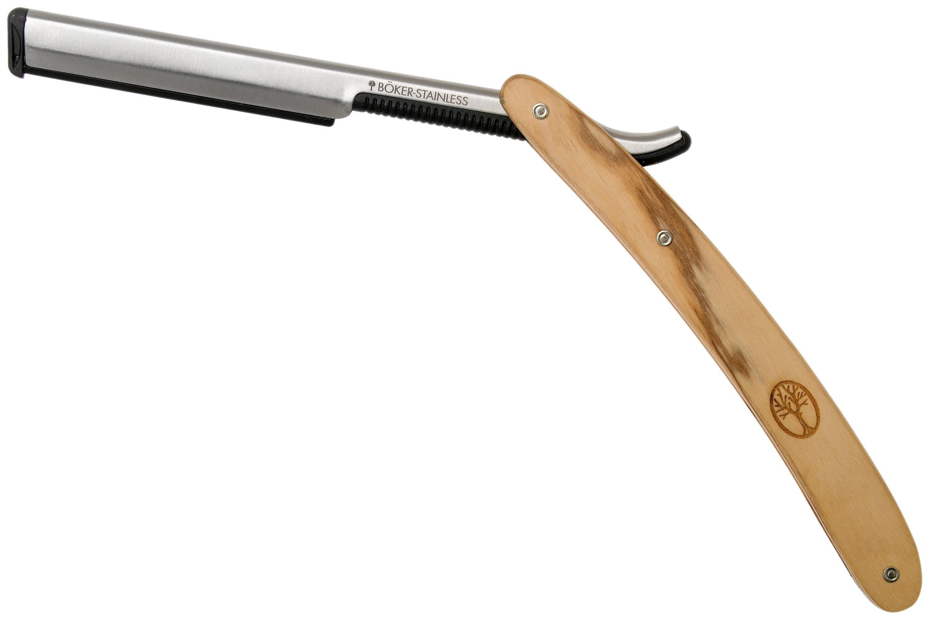 Böker Barberette Olive 140902 shavette | Achetez à prix avantageux chez ...