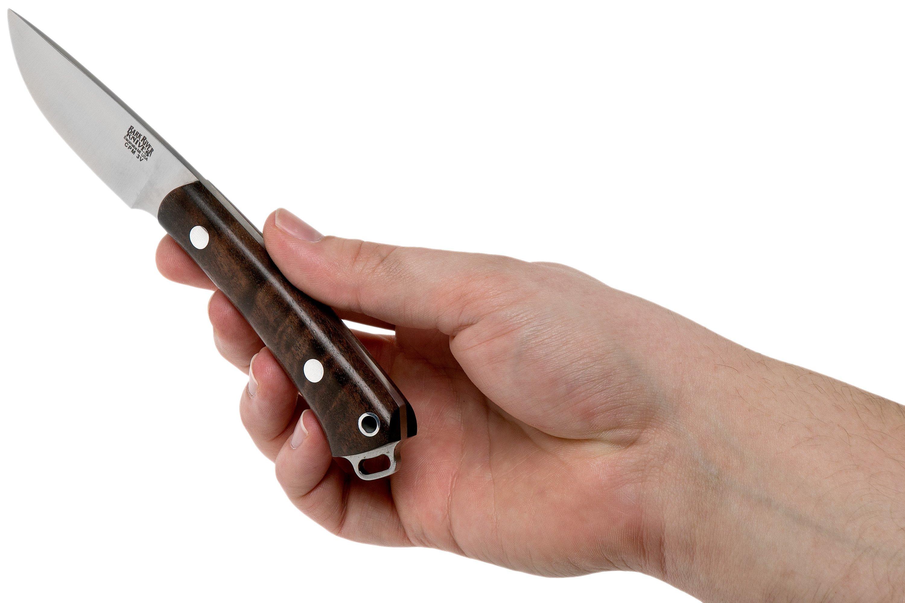 Bark River Mini Fox River CPM 3V American Walnut hunting knife ...
