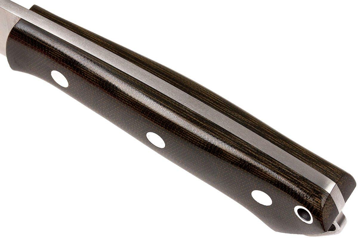 Bark River Fox River LT Elmax, Green Canvas Micarta | Günstiger shoppen bei knivesandtools.at