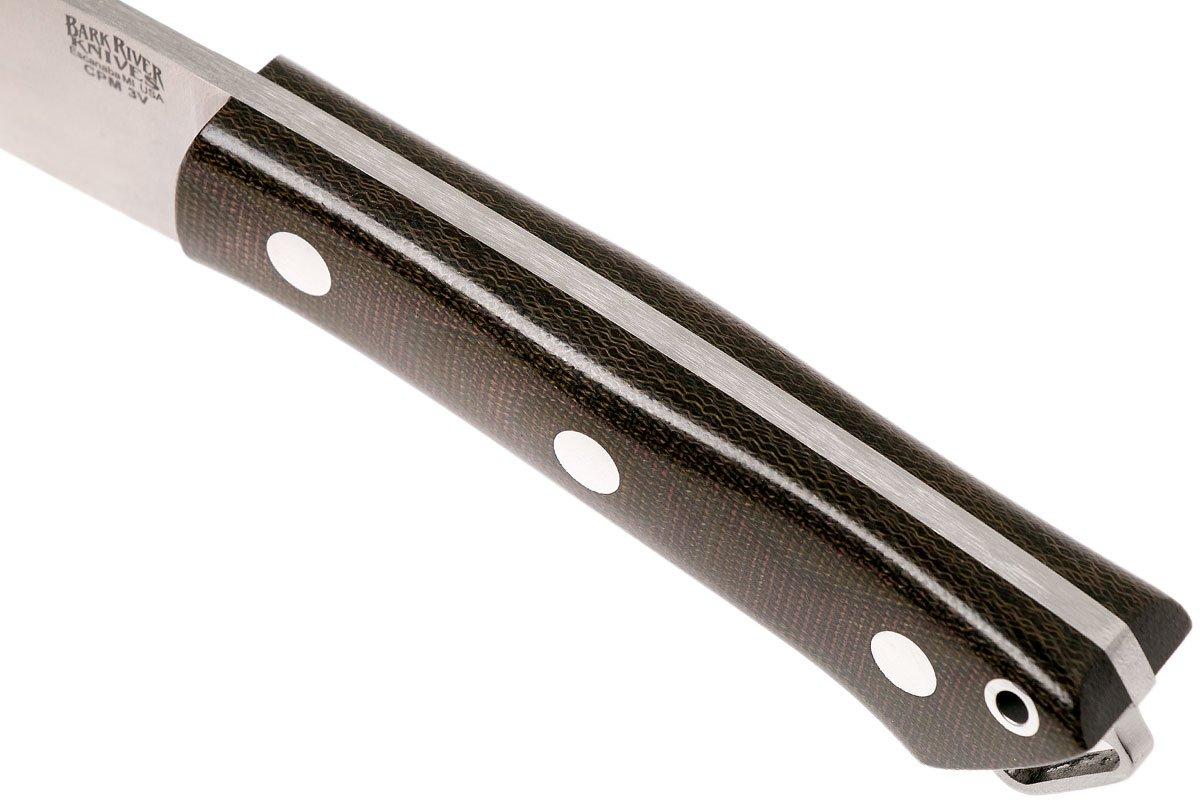 Nóż Bark River Fox River II LT CPM 3V, Green Canvas Micarta | Zalety ...