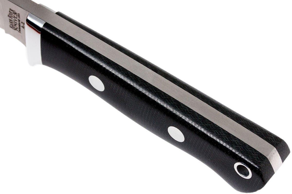 Bark River Huntsman A2, Black Canvas Micarta | Advantageously shopping ...