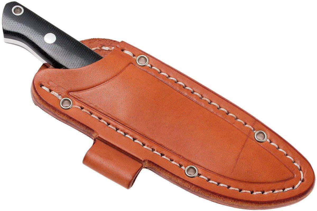 Bark River Huntsman A2, Black Canvas Micarta | Advantageously shopping ...
