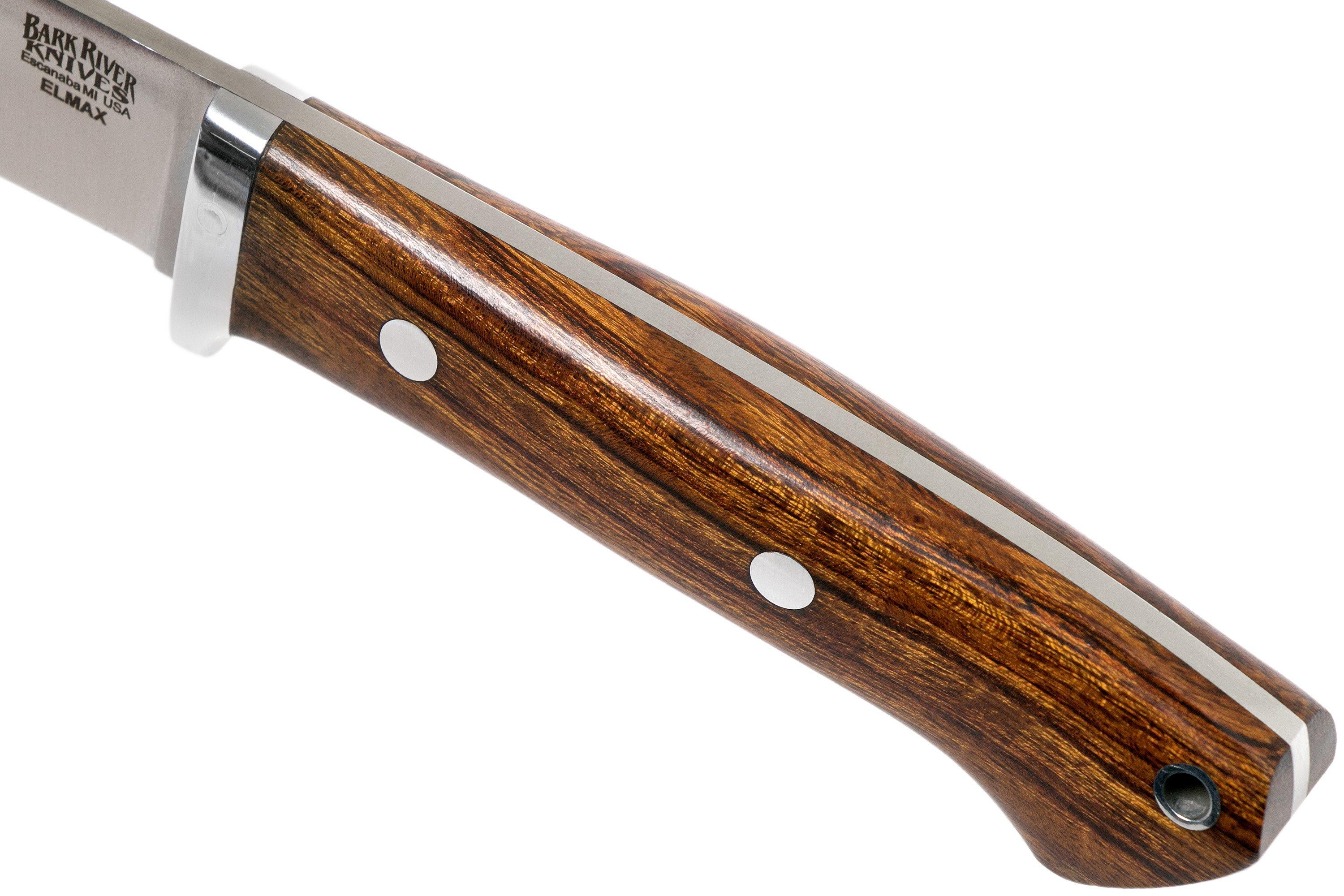 Bark River Classic Drop Point Hunter Elmax, Desert Ironwood hunting ...