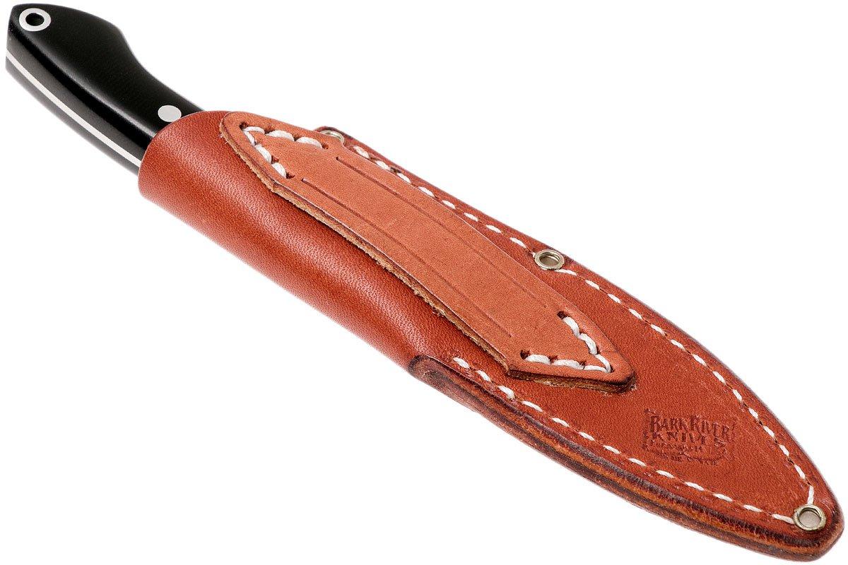 Bark River Bird & Trout CPM154, Black Canvas Micarta | Advantageously ...