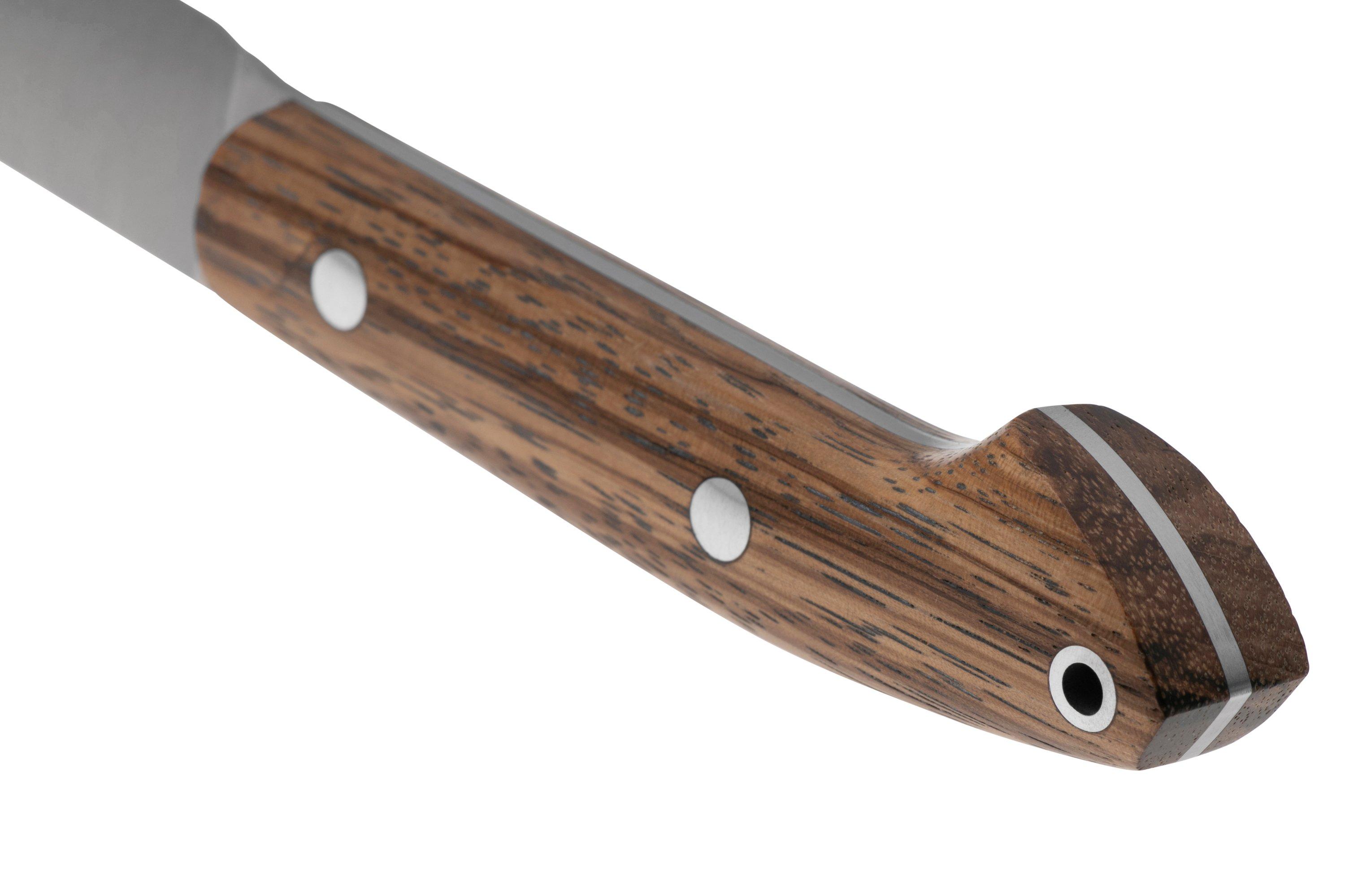 Bark River Bird & Trout CPM 154 Zebrawood, hunting knife ...