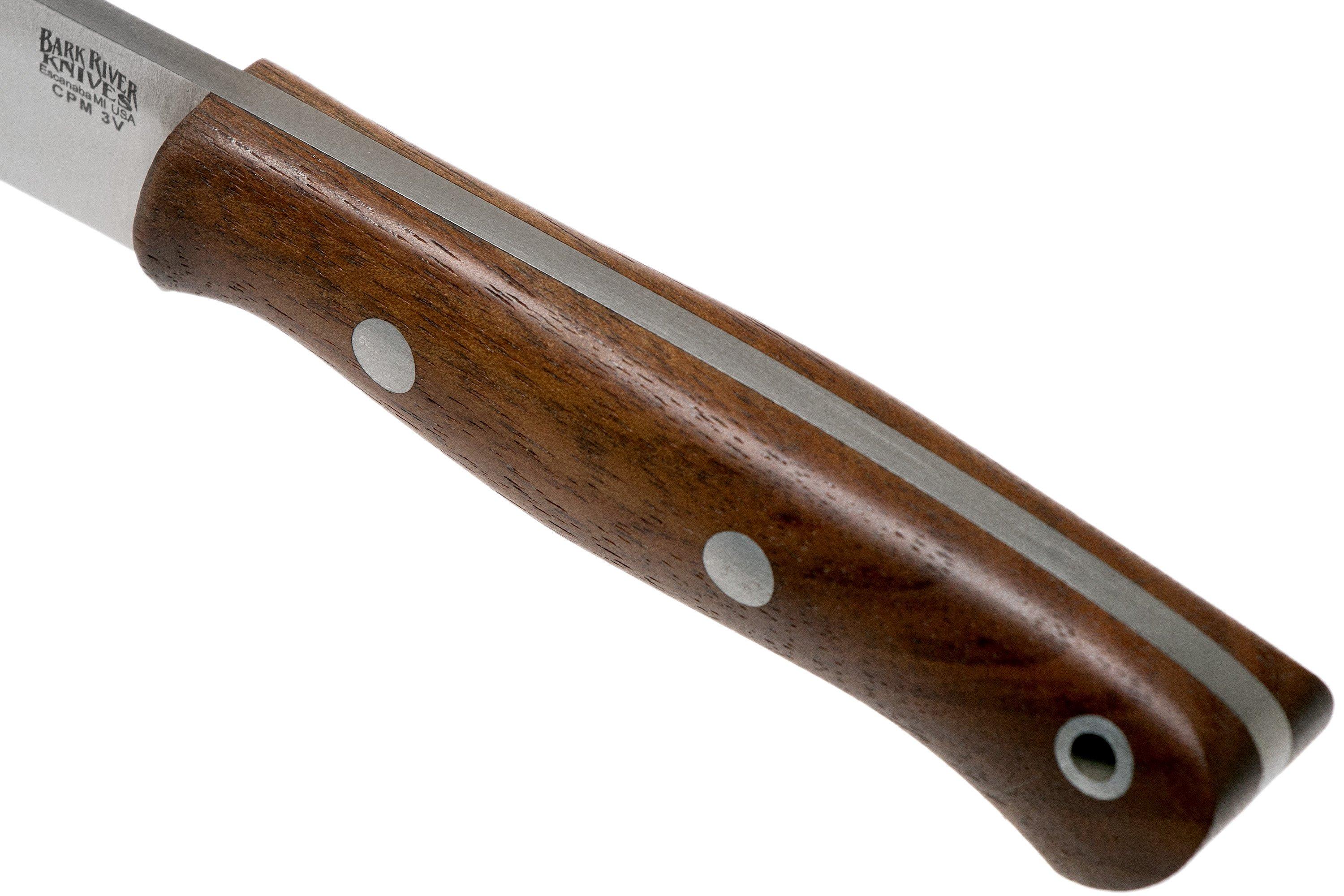 Bark River Mini Aurora Hunter CPM 3V, American Walnut | Advantageously ...