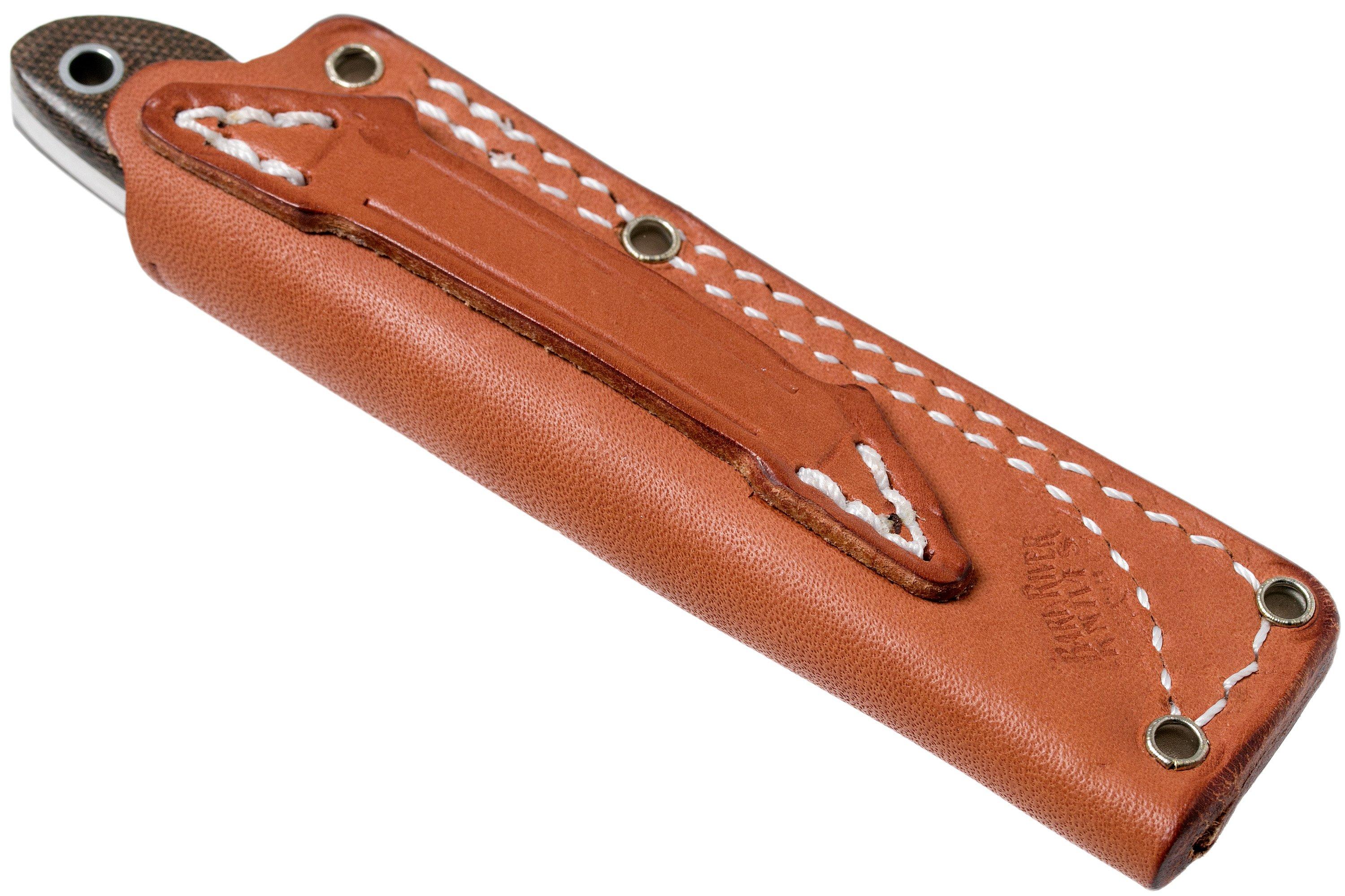 Bark River PSK Elmax Green Canvas Micarta | Advantageously shopping at ...