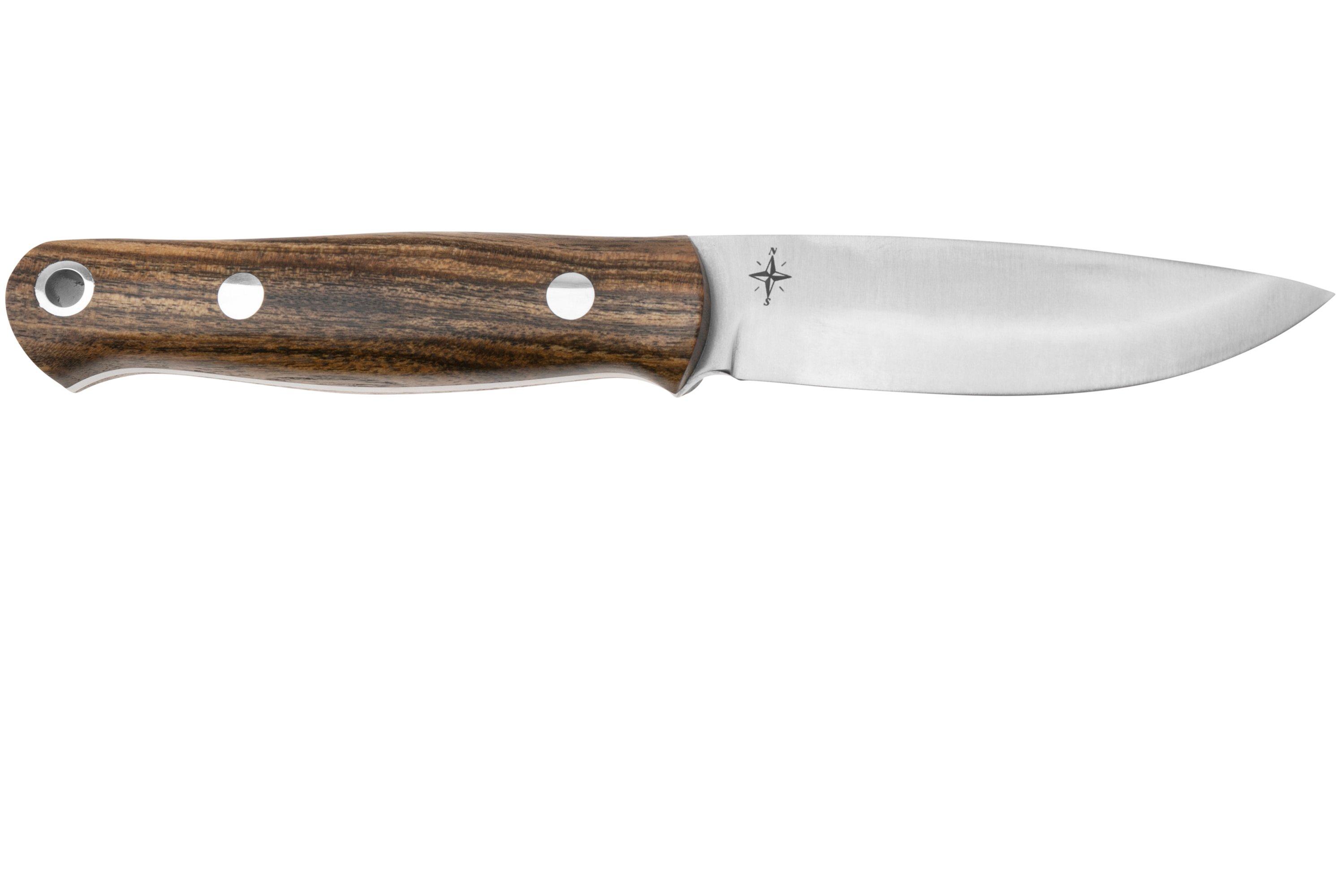 Bark River Bushcrafter 1 LT, CPM 3V Bocote Wood, Bushcraft Messer ...