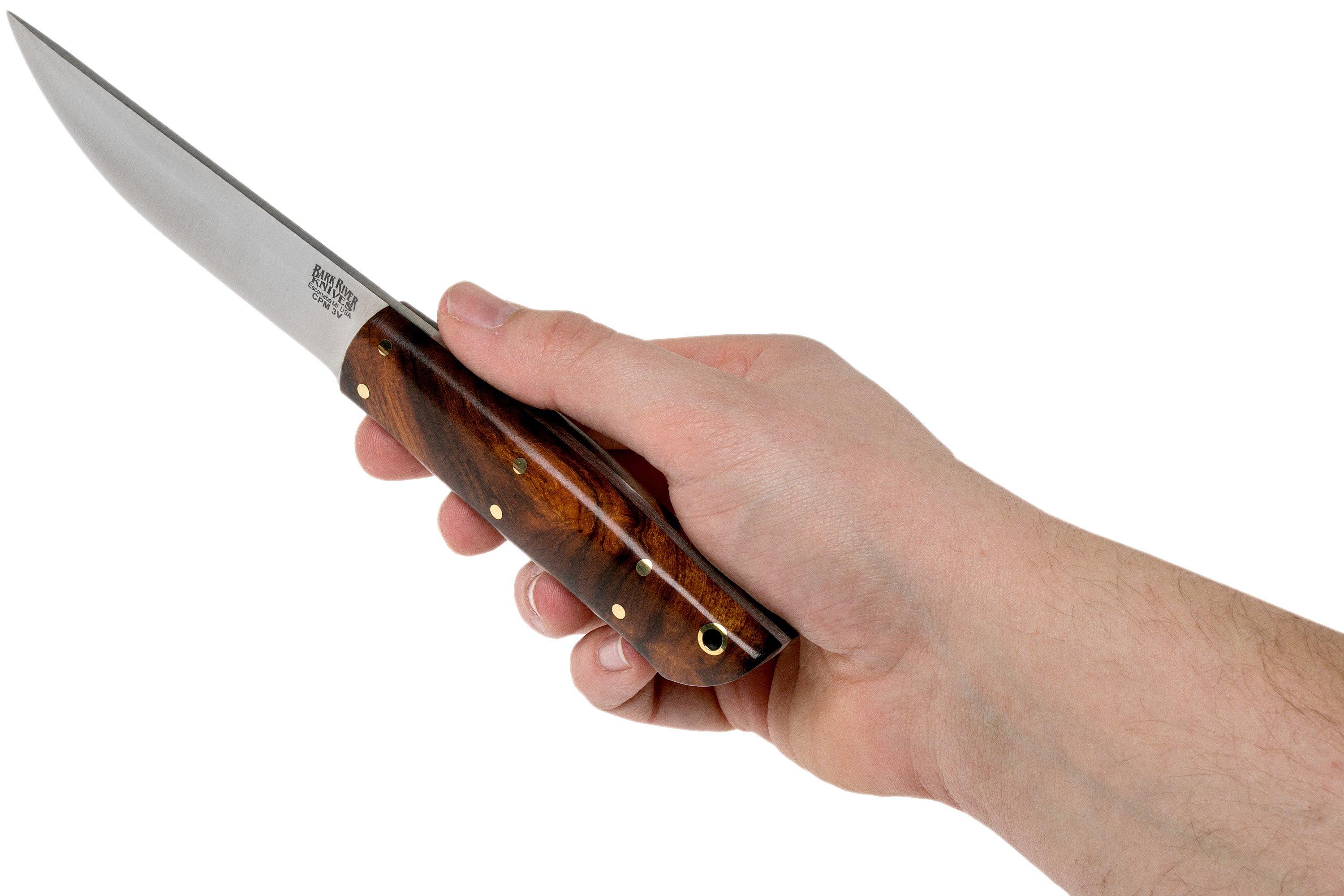 Bark River Puukko CPM 3V, Desert Ironwood puukko-knife | Advantageously ...