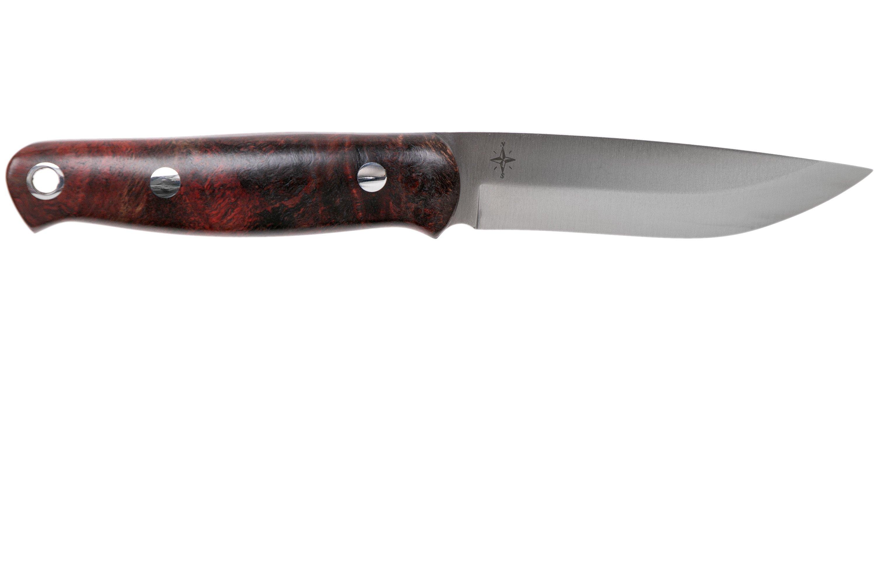 Bark River Bushcrafter II CPM 3V Hellfire Maple Burl bushcraft knife ...