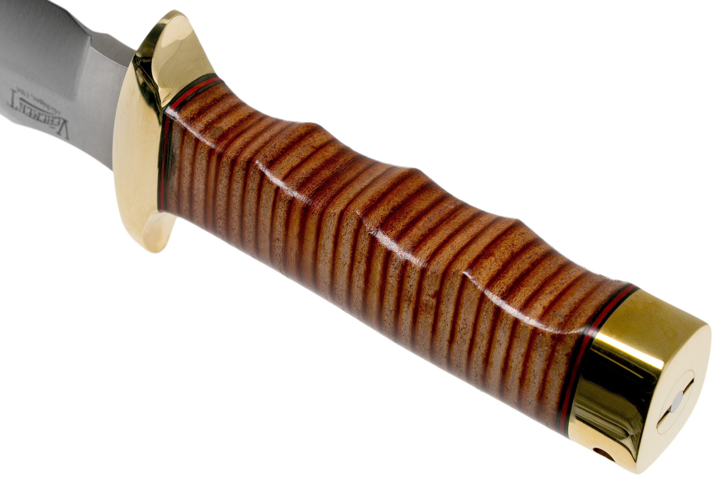 Bark River MACV-SOG CPM 3V, Stacked Leather | Advantageously shopping ...