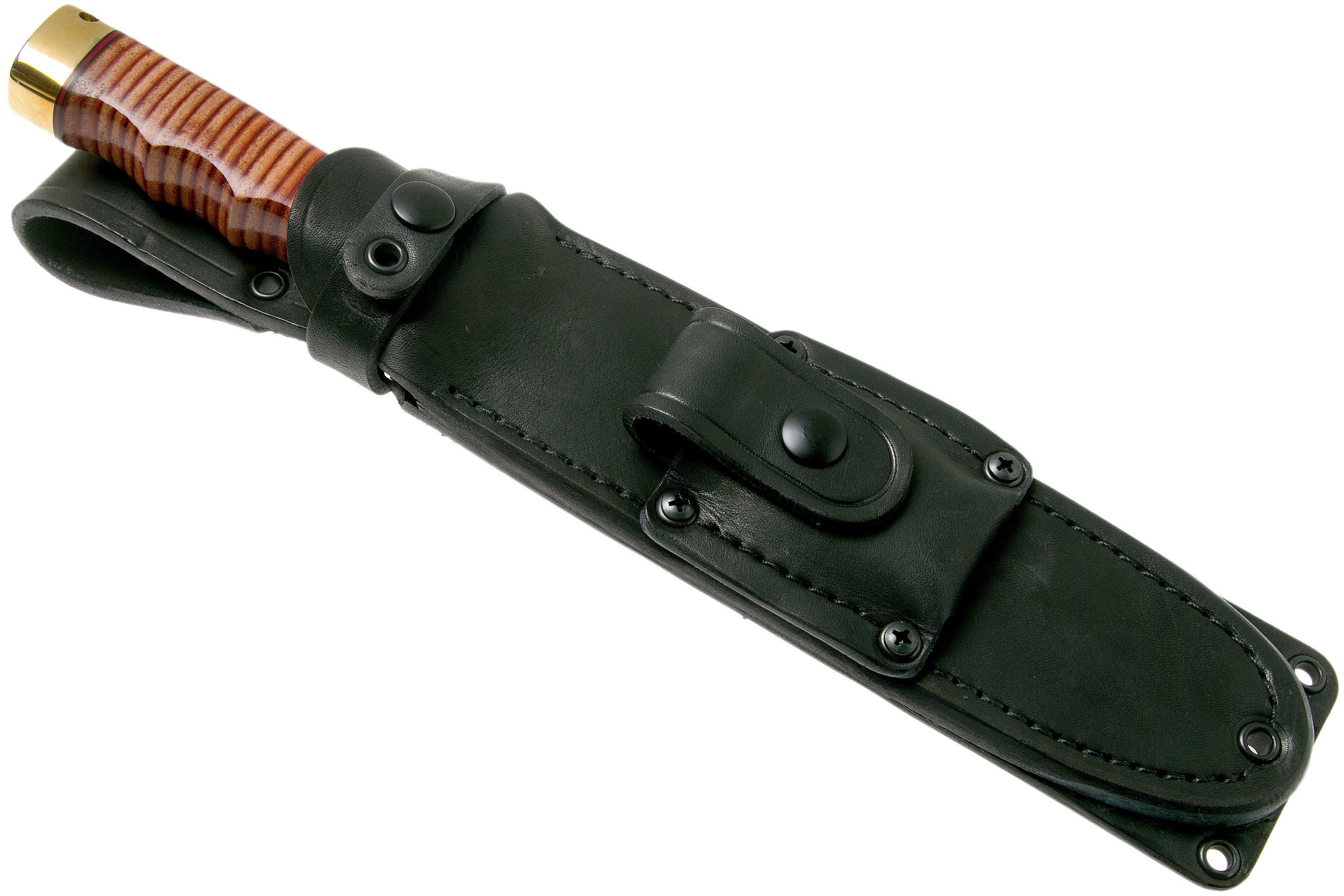 Bark River MACV-SOG CPM 3V, Stacked Leather | Advantageously shopping ...